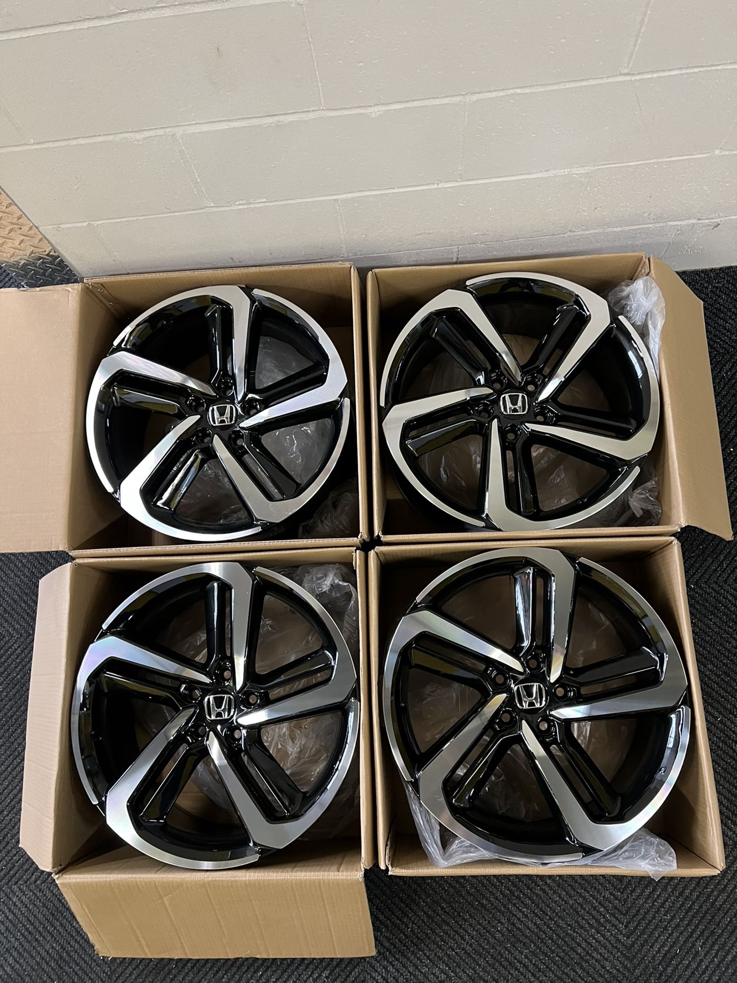 Honda Accord Sport Black Rims