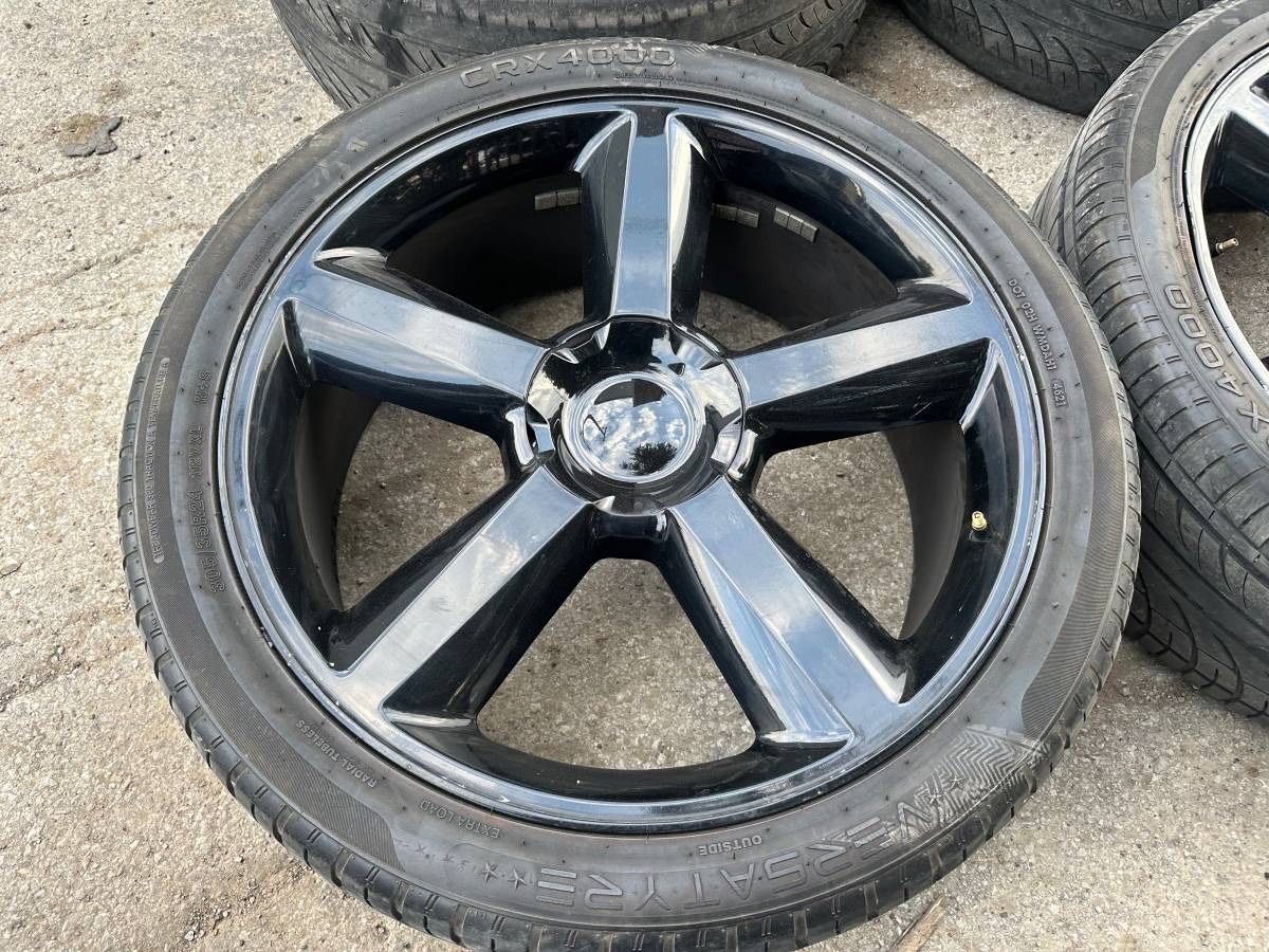 24” Chevy black Rims 24 GMC Wheels Silverado Sierra Yukon Tahoe LTZ 24 ...