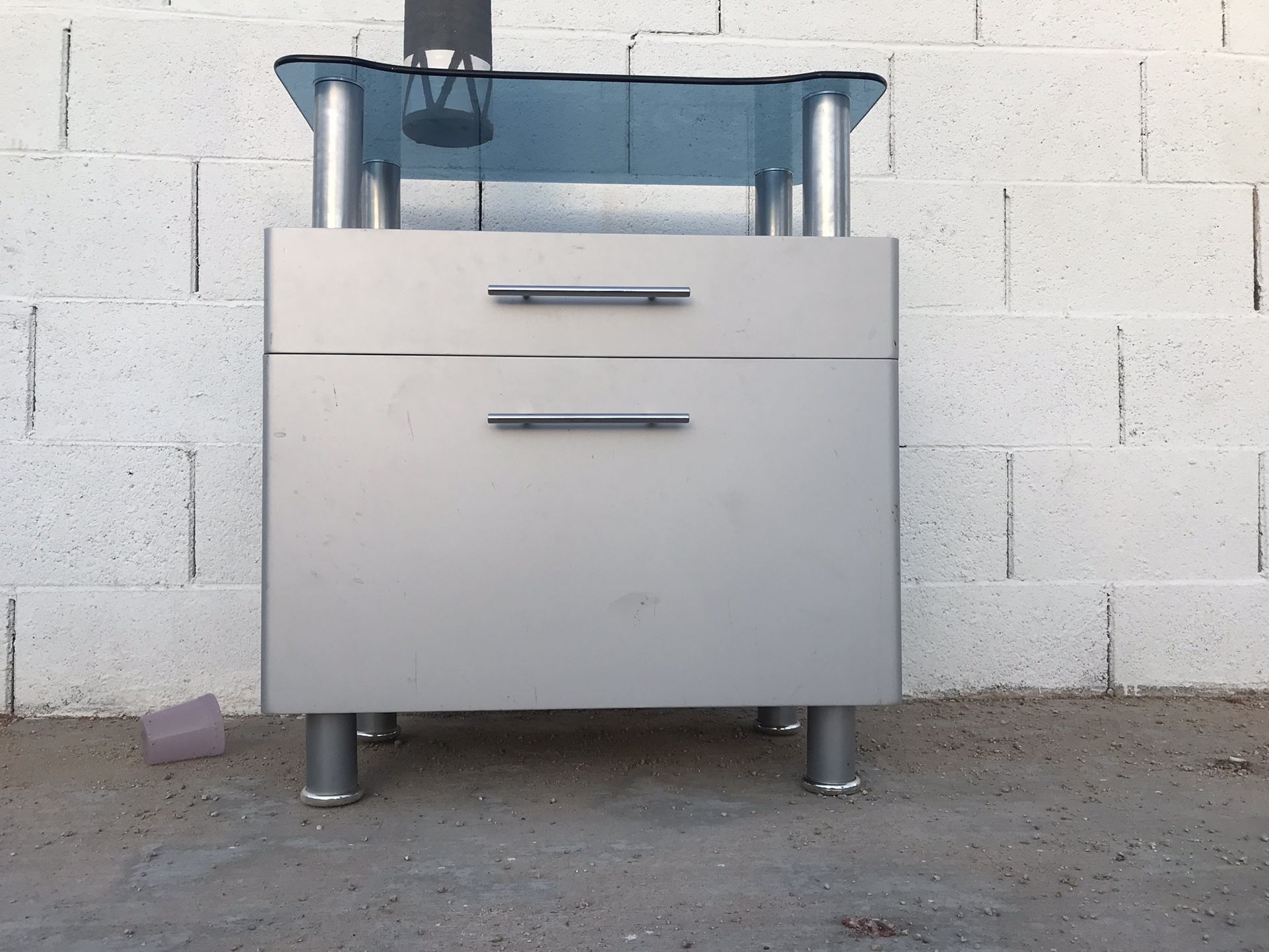 Z-Line Designs Trinity Storage File Stand/Nightstand/Side Table for ...