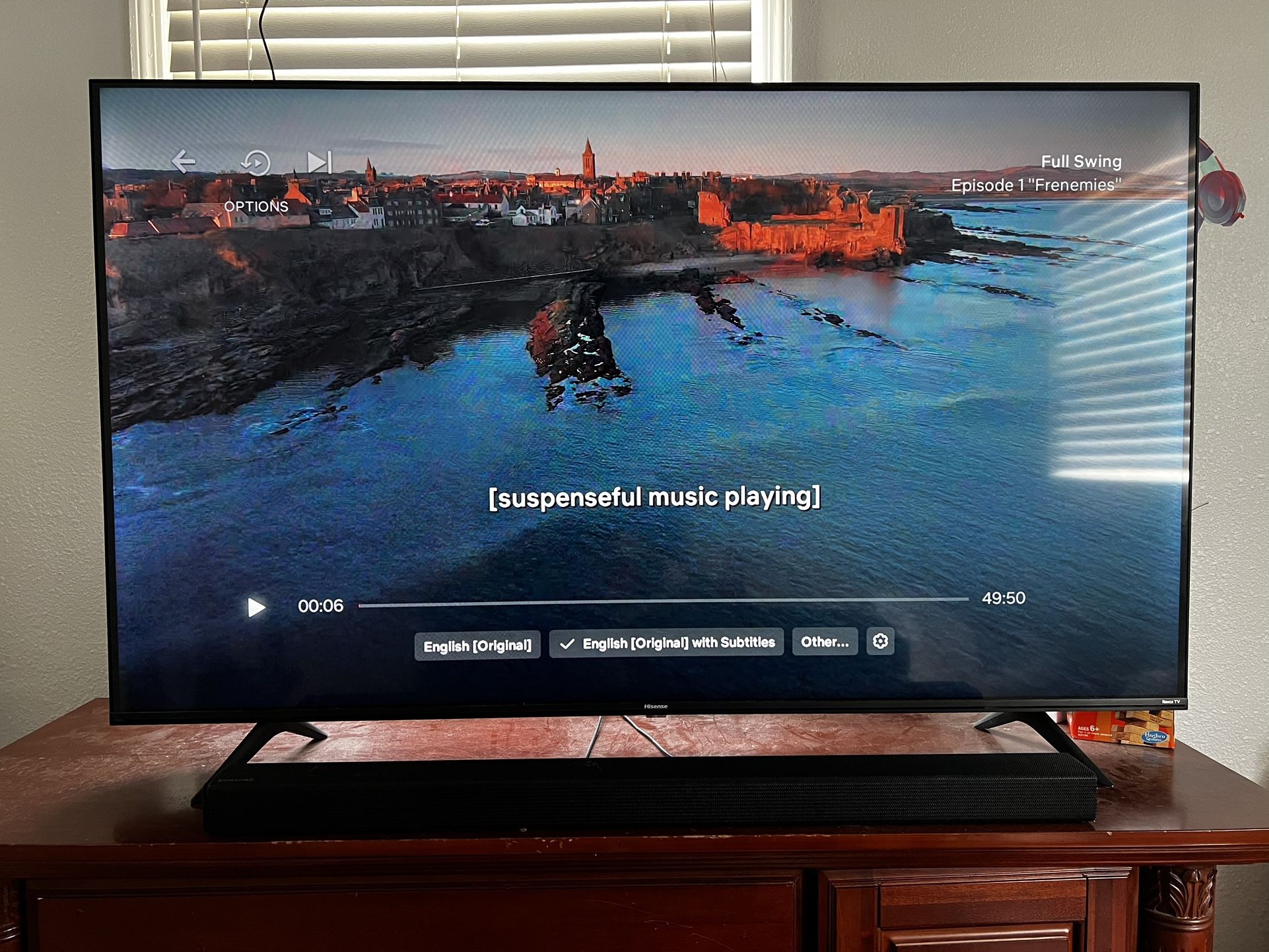 60 Inch Roku Smart Tv+Samsung Sound bar for Sale in Tampa, FL - OfferUp