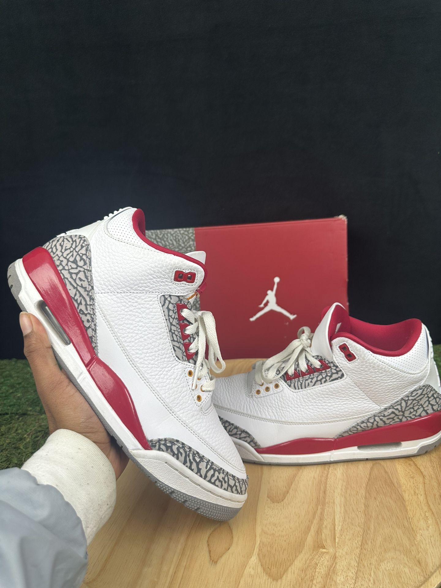 Air Jordan 3 Cardinal Red for Sale in Baltimore, MD - OfferUp