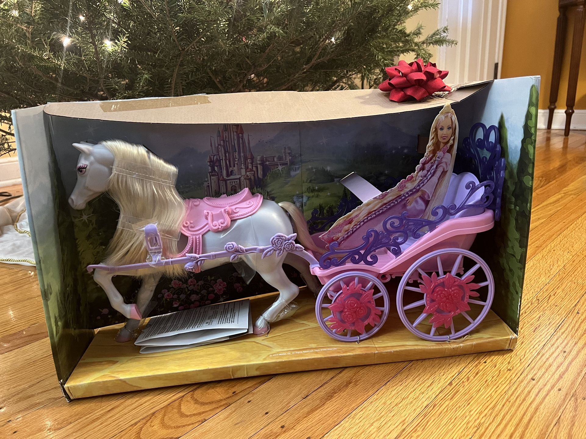 Barbie Doll Horse Carriage