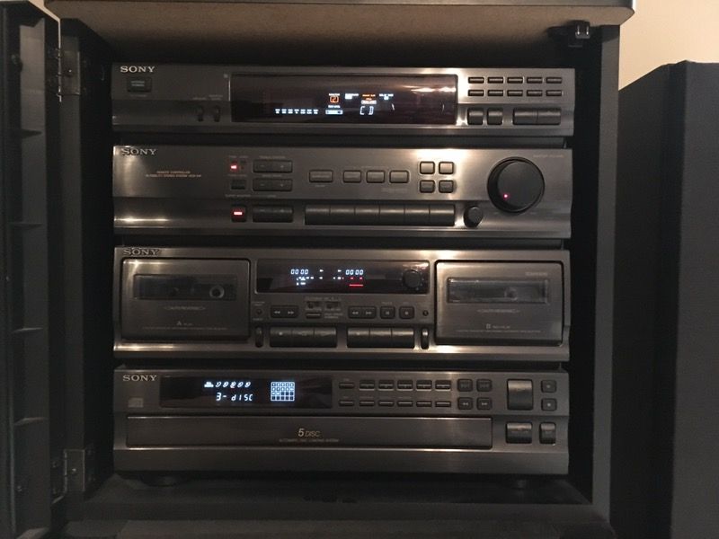 Vintage 90's Sony Stereo System for Sale in Elgin, IL - OfferUp