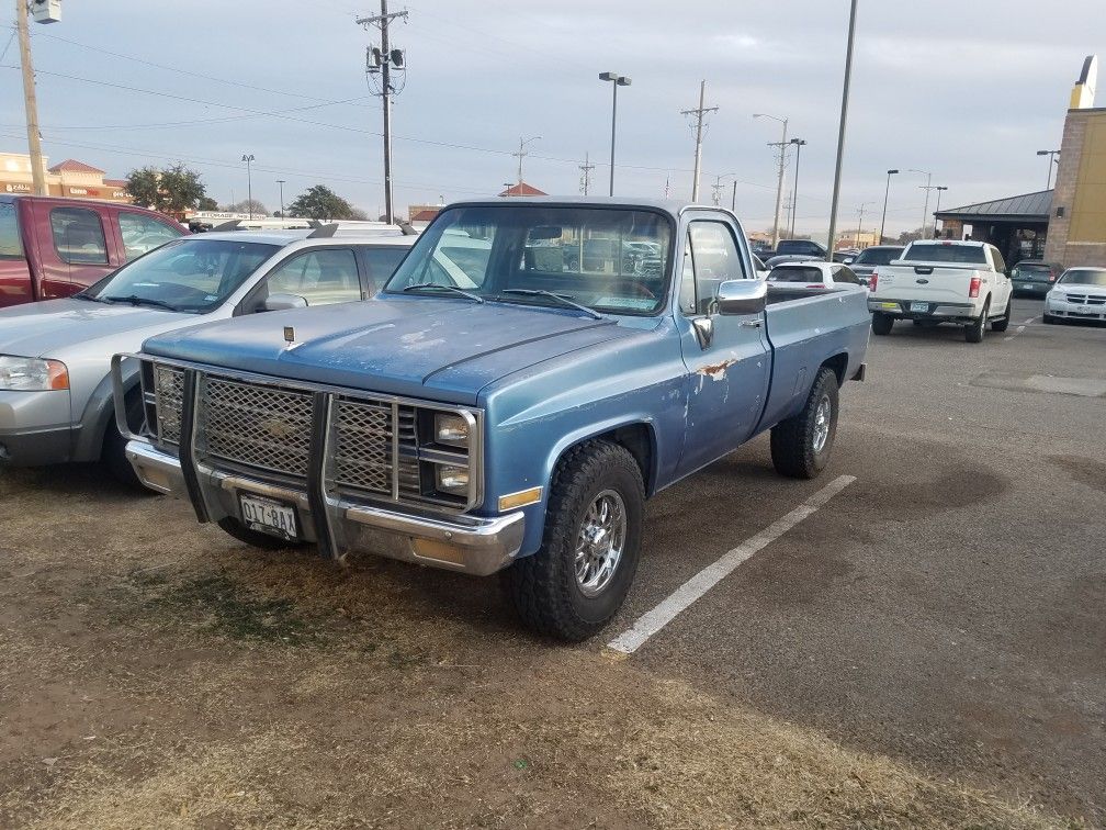 1983 Chevy c20 454 big block for Sale in Lubbock, TX - OfferUp