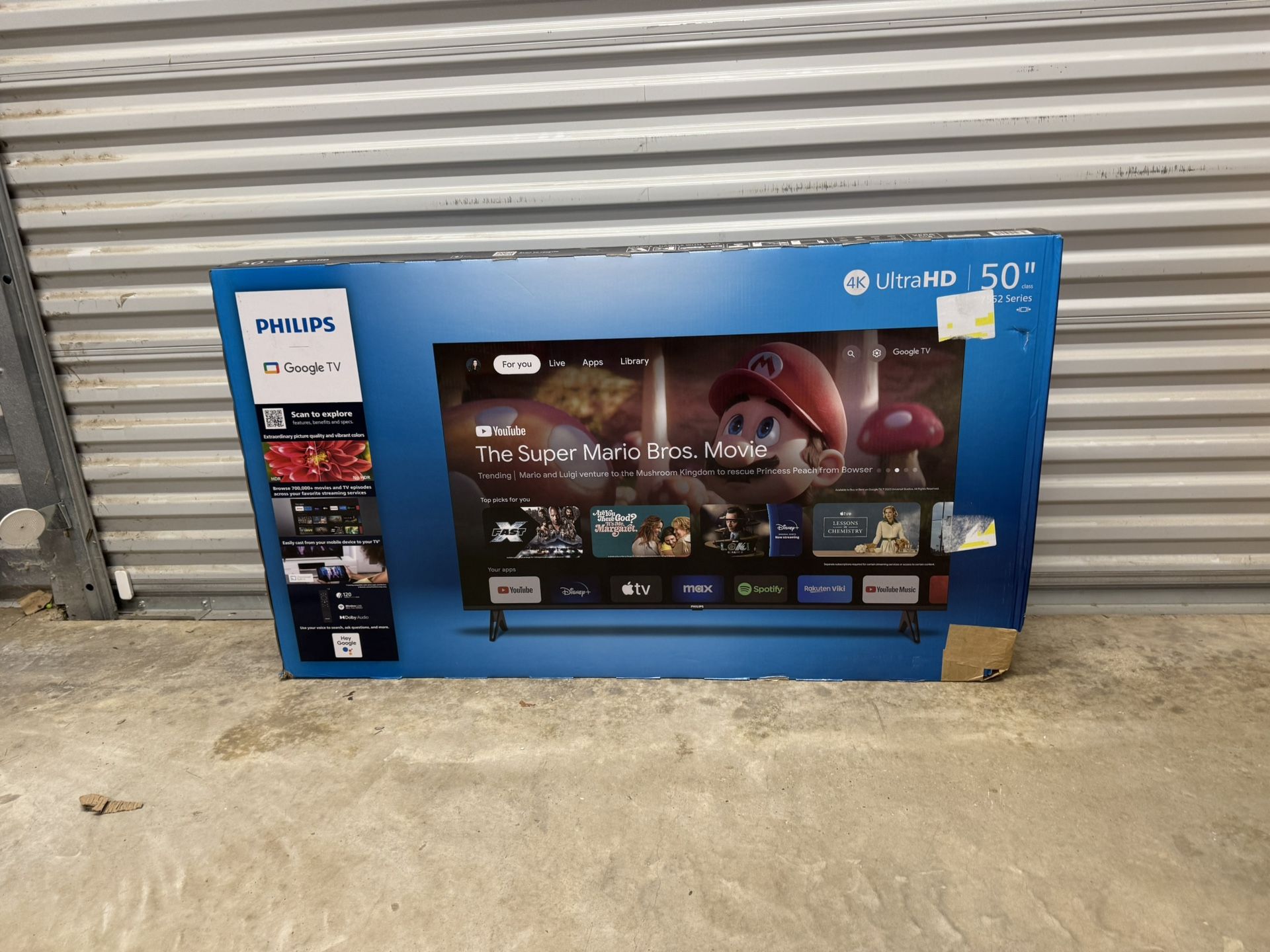 50” Philips 4k Smart Tv Floor Model for Sale in San Antonio, TX - OfferUp