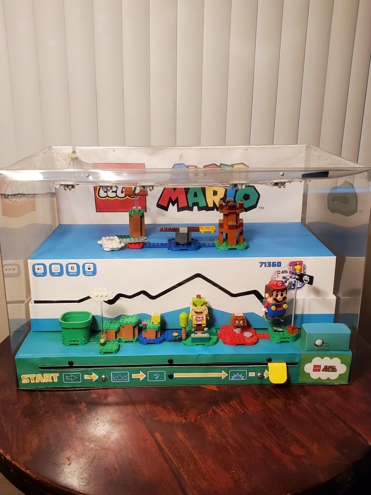 Super Mario Nintendo Lego Store Display Very Collectible & Rare Mario ...