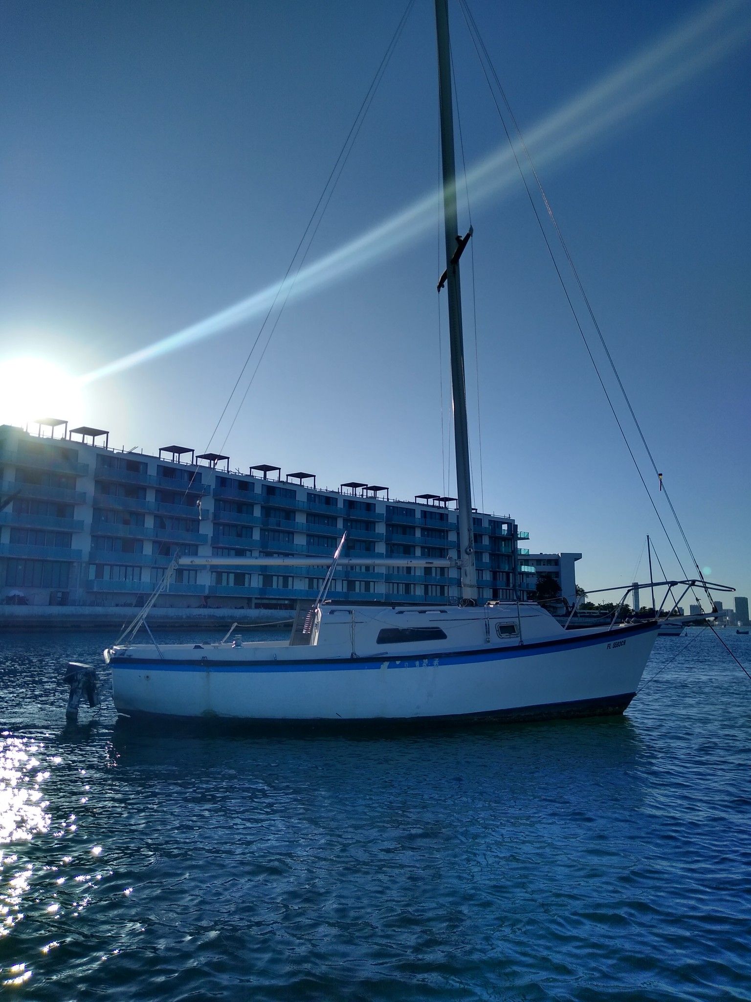 1975 Irwin Sailboat 26 foot with 10'4" beam! for Sale in Miami Beach ...
