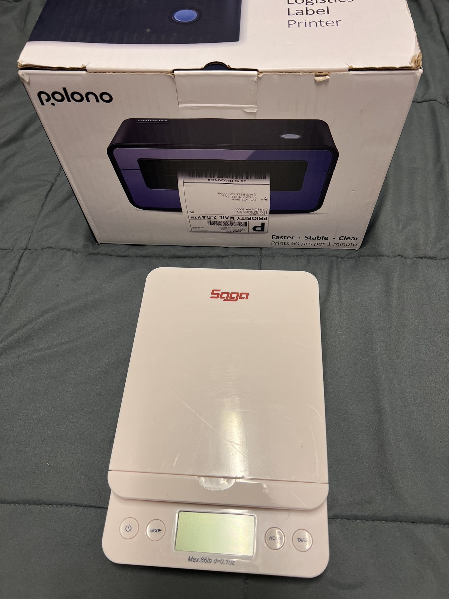 Polano Label Printer With Saga Scale And Labels for Sale in Vancouver ...