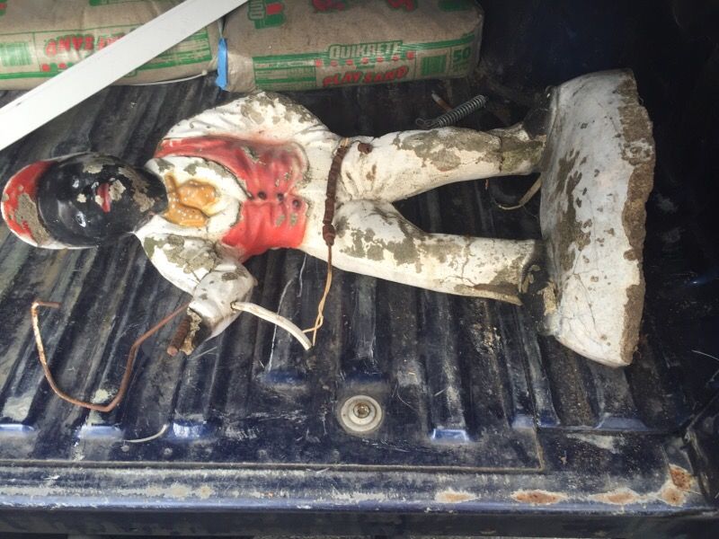 little black sambo garden statue for Sale in Malden, MA - OfferUp