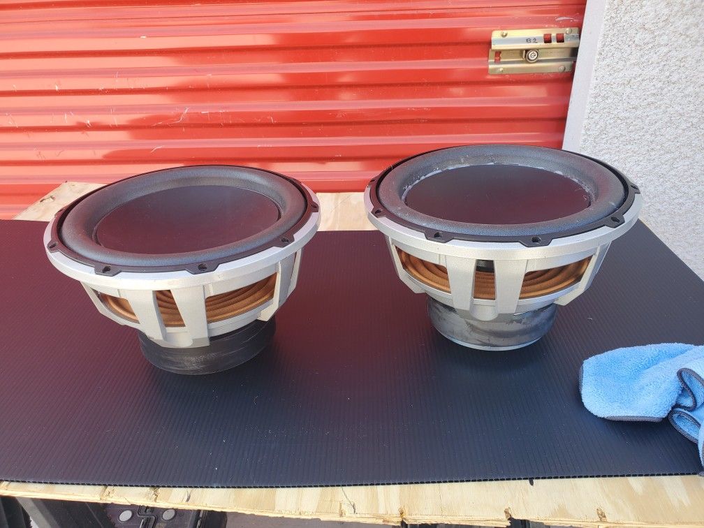 12 Inch Jl Audio W6 Subwoofers BLOWN FOR PARTS for Sale in San Diego ...
