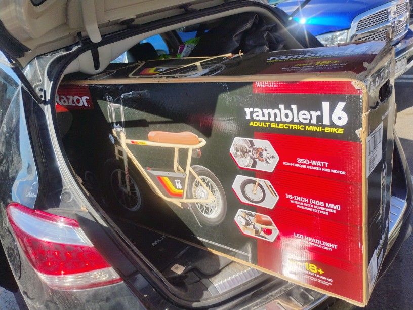 Razor Rambler 16 for Sale in Colorado Springs, CO - OfferUp