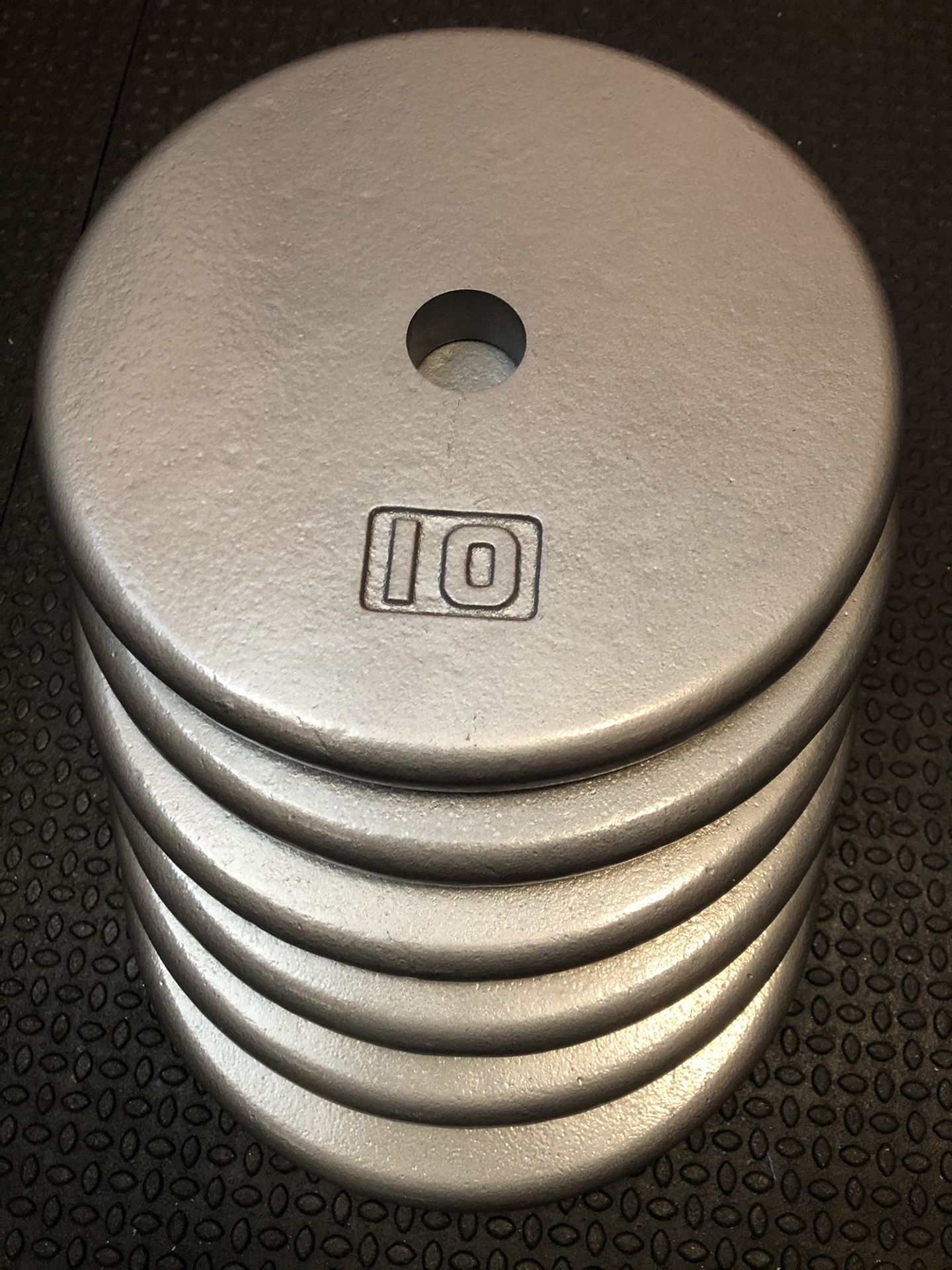 Refurbished Ivanko 10 lb Dumbbell Plates X 6 ($2 per pound) for Sale in ...