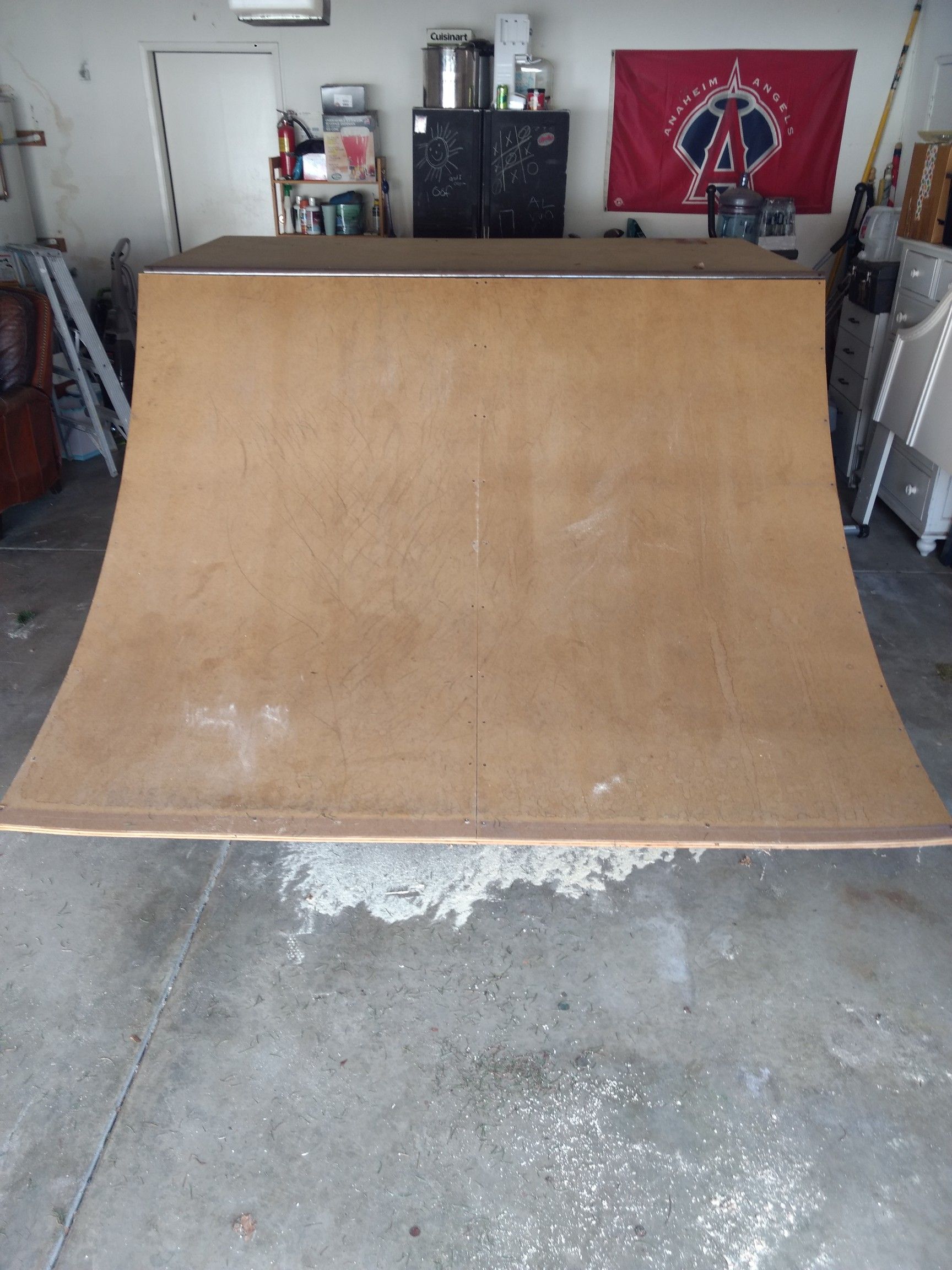 4x4 Quarter Pipe Teak Tuning Fingerboard Quarter Pipe - 4x4 Inch Skate ...