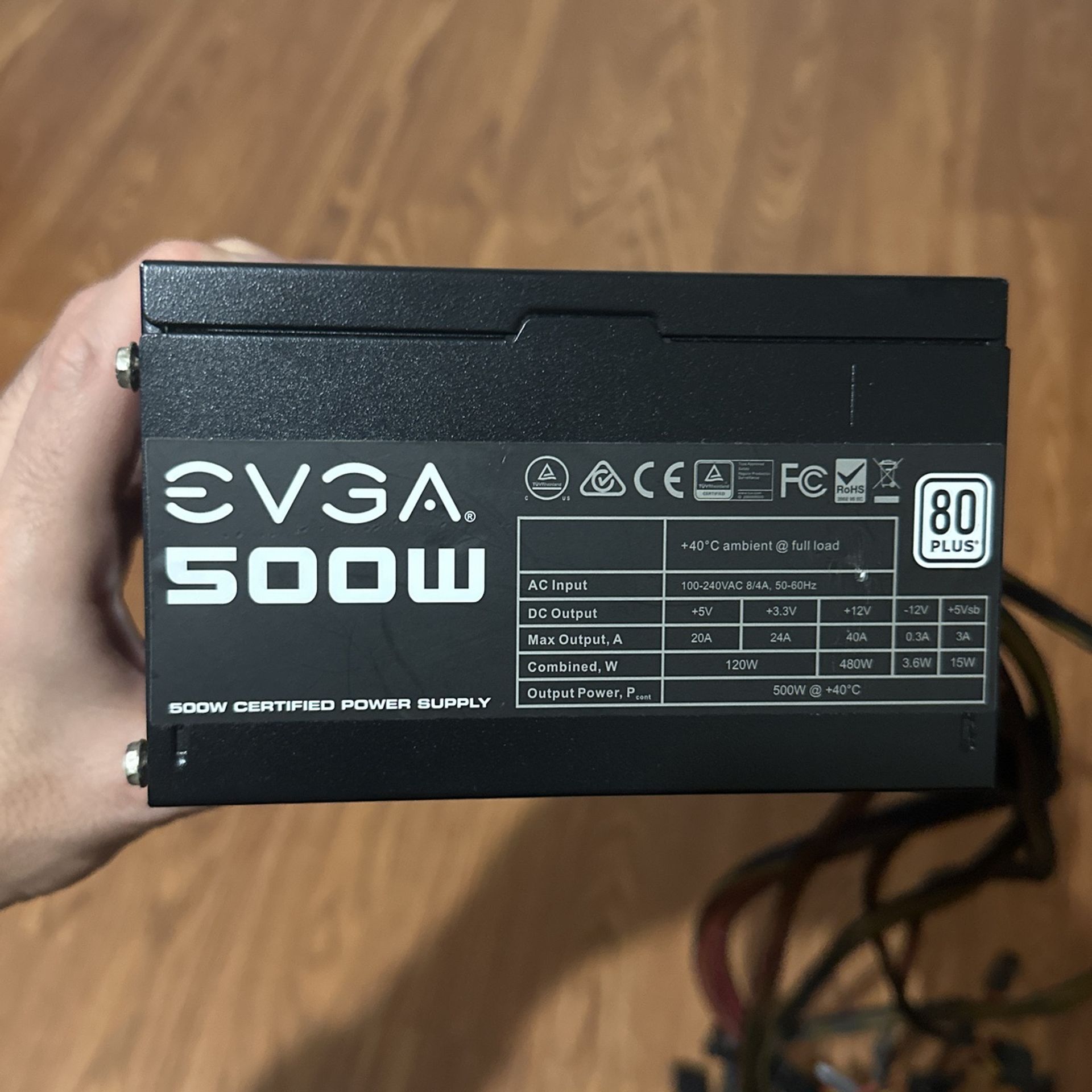 EVGA 500W Power Supply (No Box or Power Cord) for Sale in Pico Rivera ...