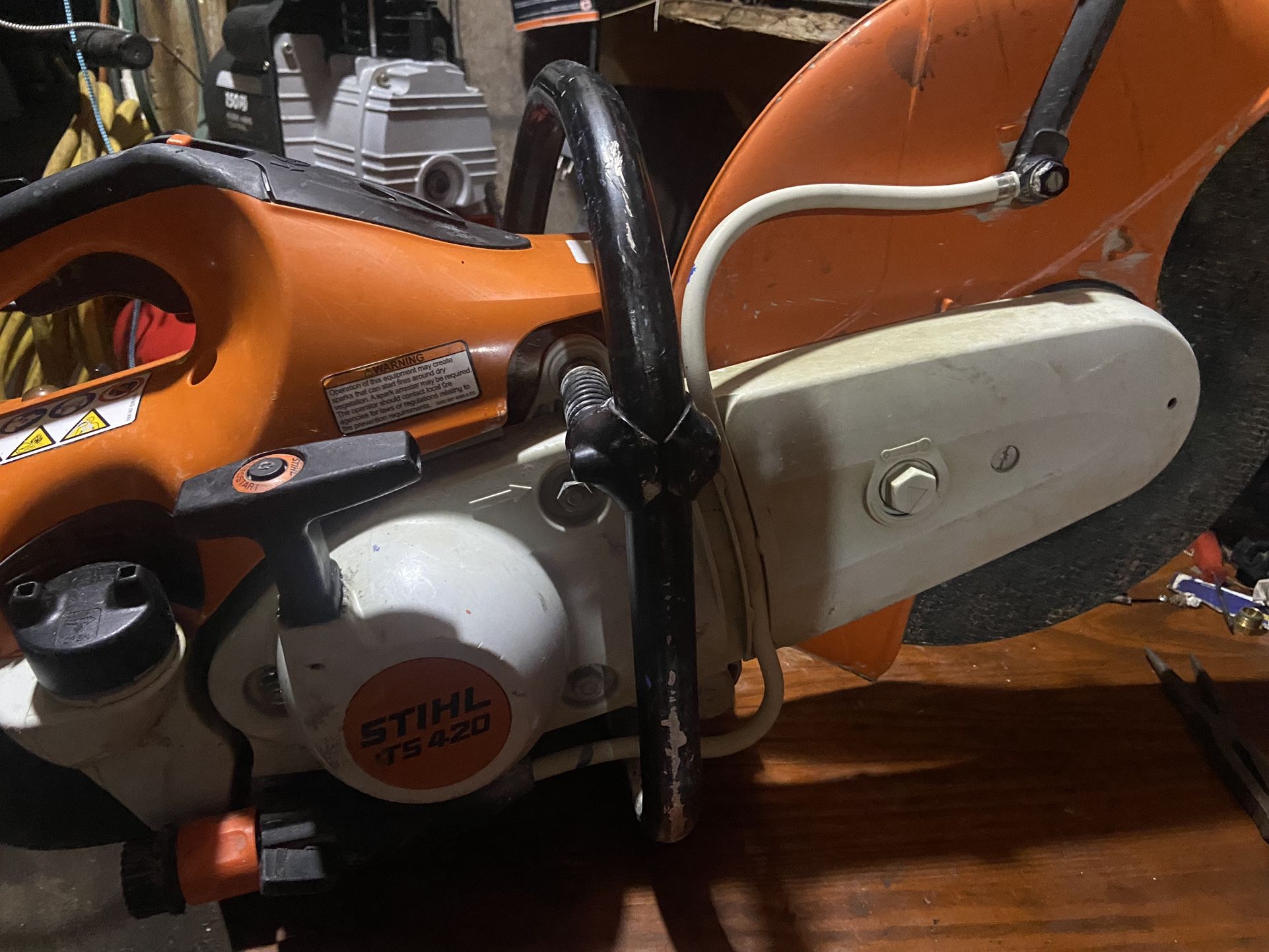 Stihl TS420 Saw / Sierra for Sale in Houston, TX - OfferUp