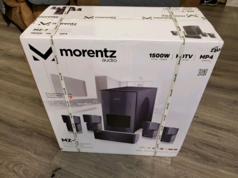Morentz MZ-7 speaker system / surround home speaker system for Sale in Tempe, AZ - OfferUp