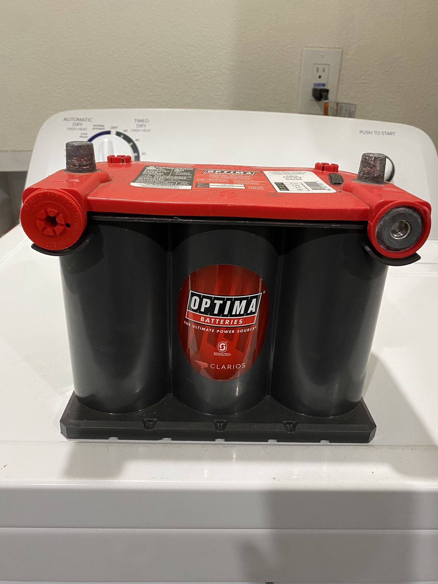 Optima Red Top Battery for Sale in San Diego, CA - OfferUp