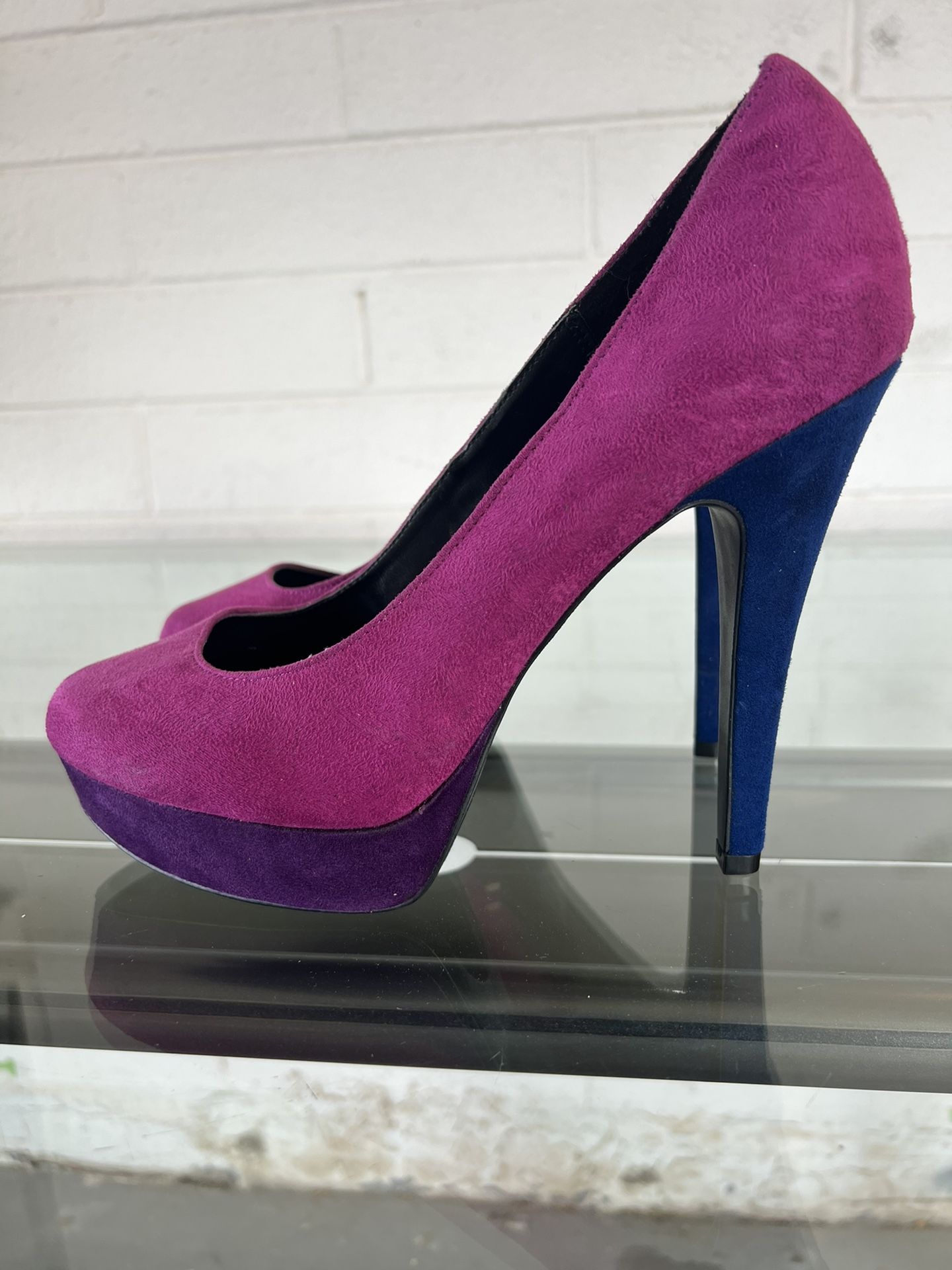 Purple Blue Color Block High Heels Size 10 for Sale in Youngtown, AZ ...