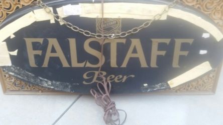 Falstaff Beer Sign