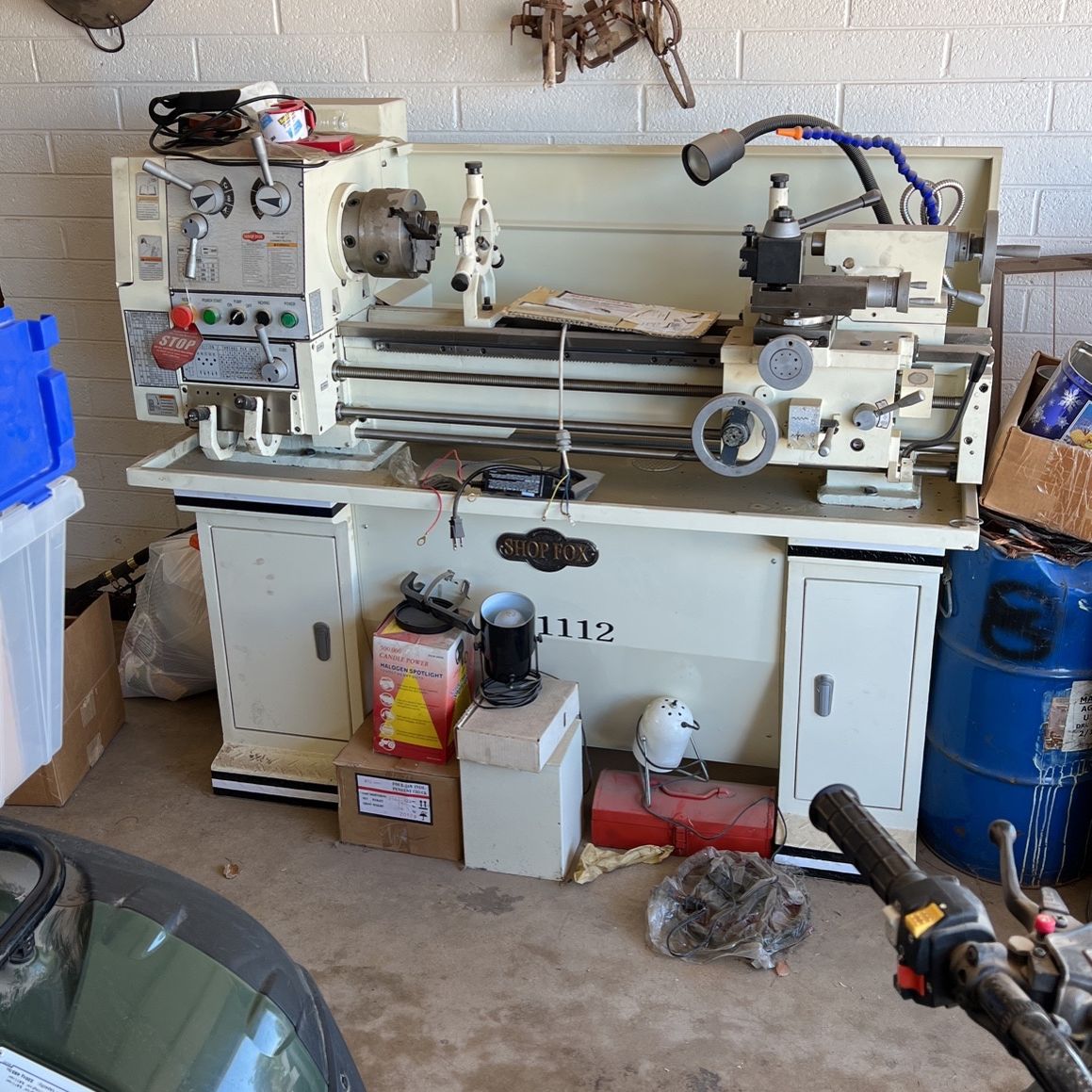 Shop Fox Gunsmith Lathe With Stand M1112 for Sale in Phoenix AZ OfferUp