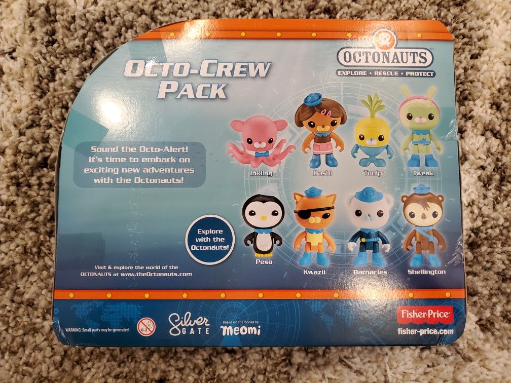 Octonauts 8 Figure Octo-Crew Pack NEW In Box for Sale in Winchester, CA ...