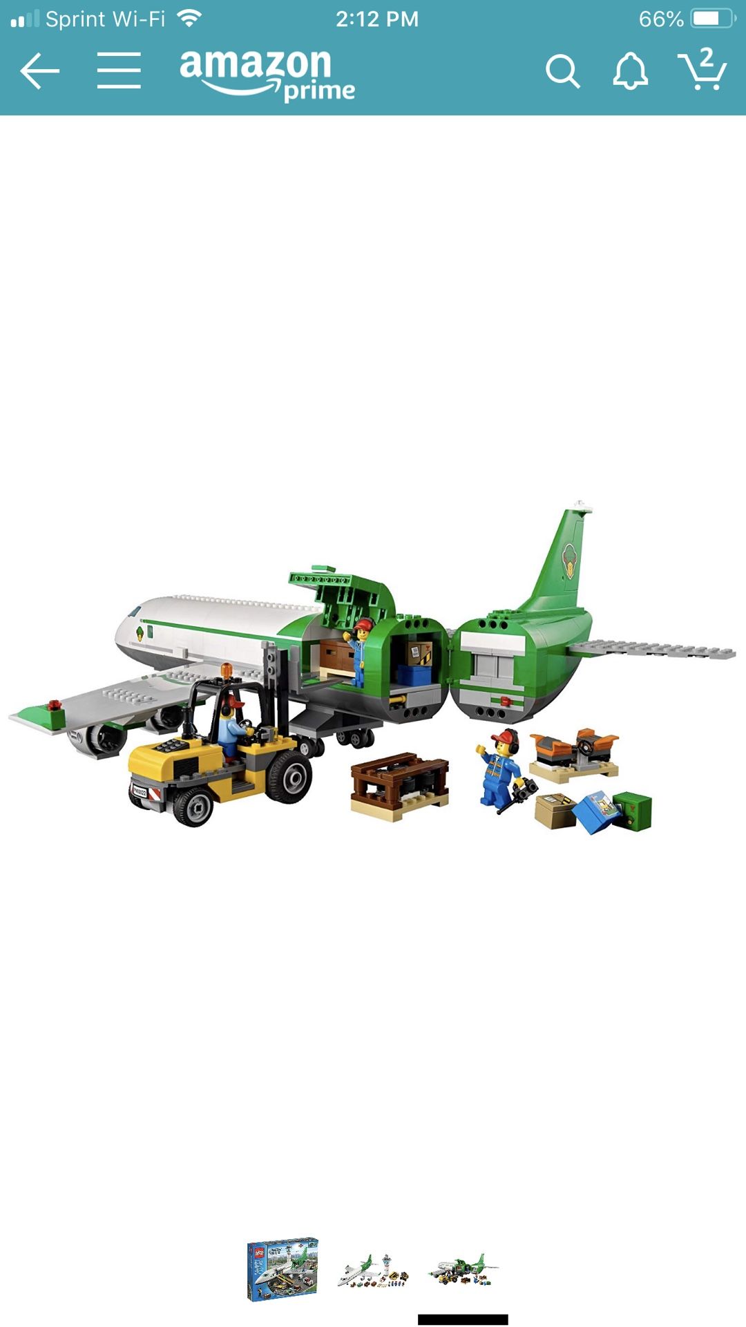 Cargo Plane Lego
