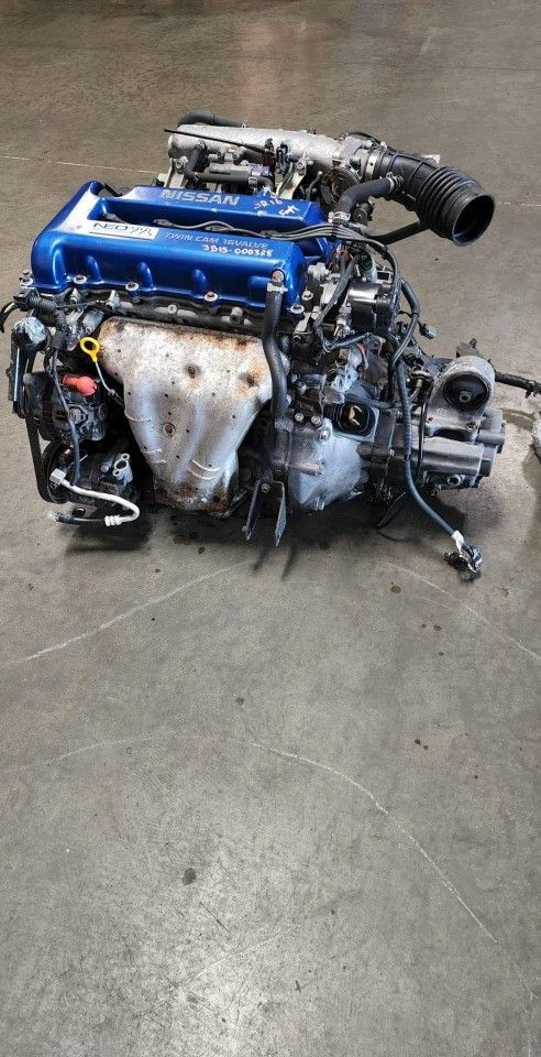 JDM NISSAN PULSAR VZ-R N1 SR16VE ENGINE 5 SPEED MANUAL TRANSMISSION NEO ...