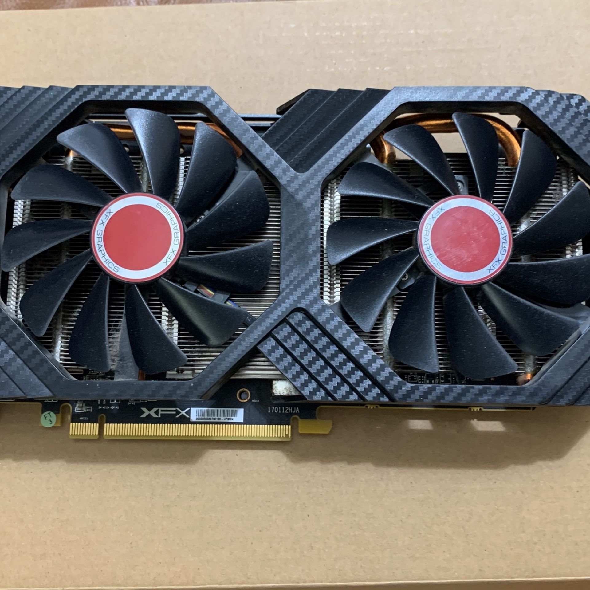 XFX AMD Radeon RX 580 GTS Black Edition 8GB GDDR5 Gaming Graphics Card ...