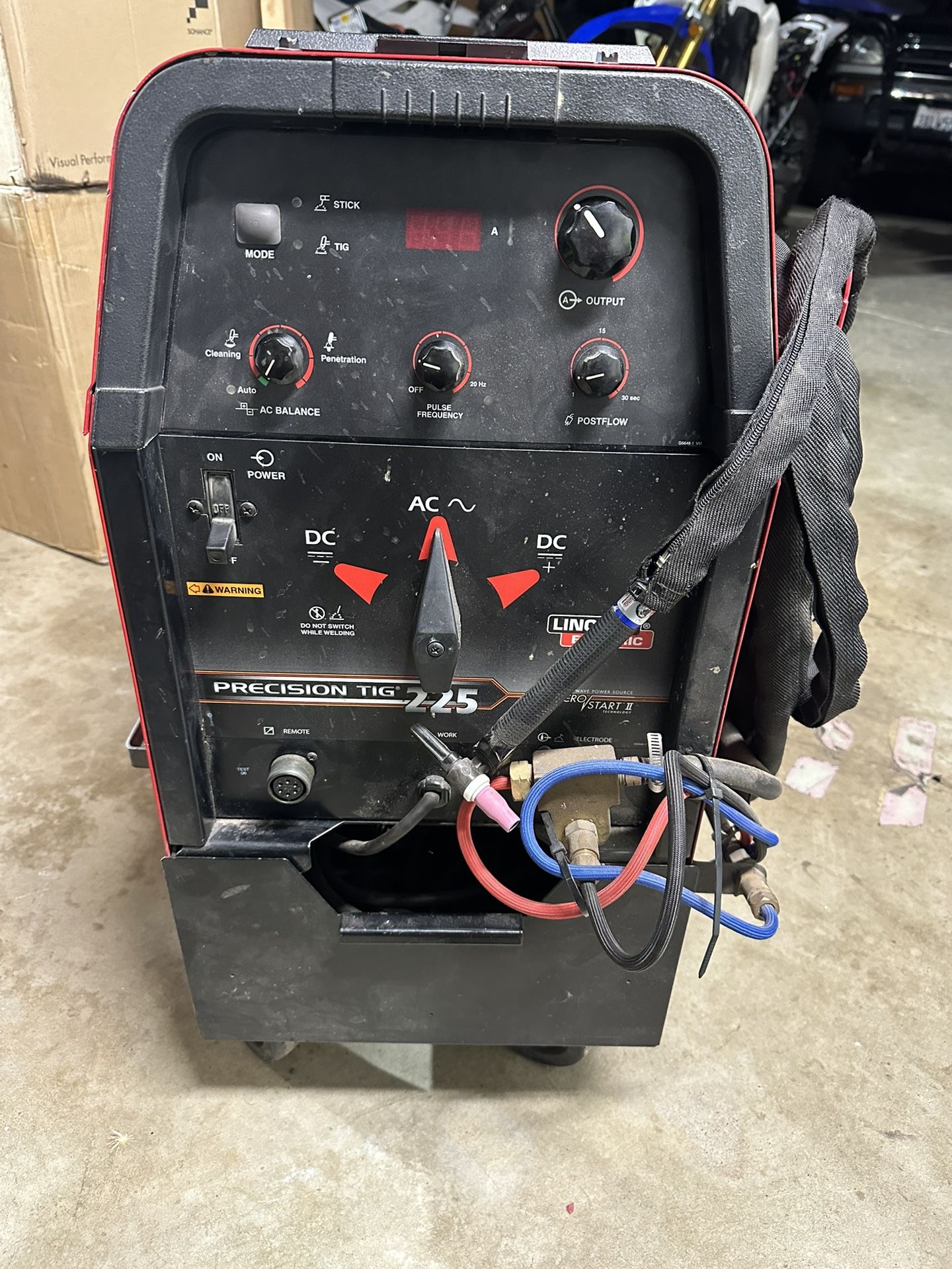 Lincoln Precision Tig 225 Welder for Sale in San Juan Capistrano, CA ...
