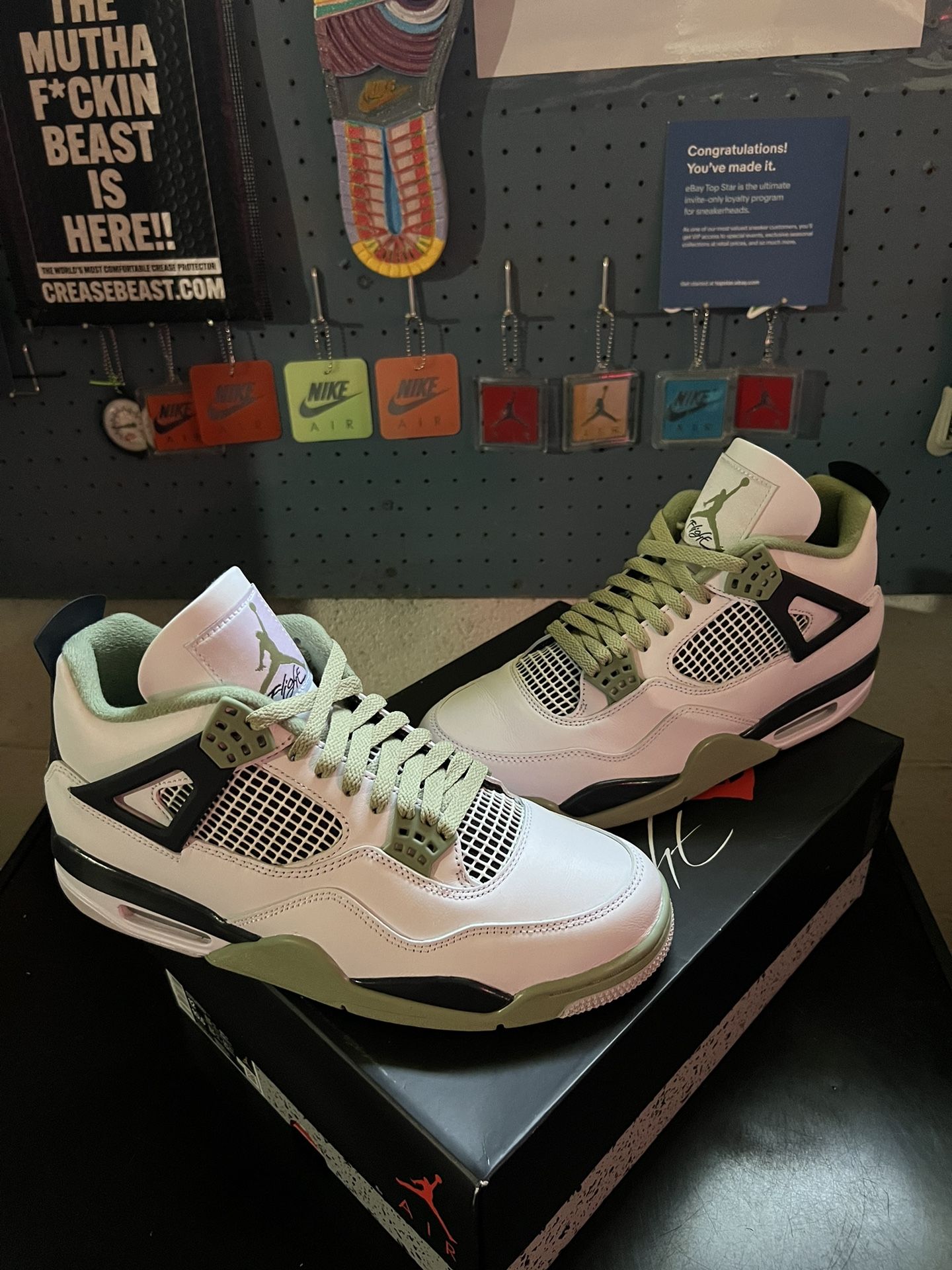 Jordan 4 Seafoam/dark Ash Size 12w/10.5m for Sale in Yanceyville, NC ...