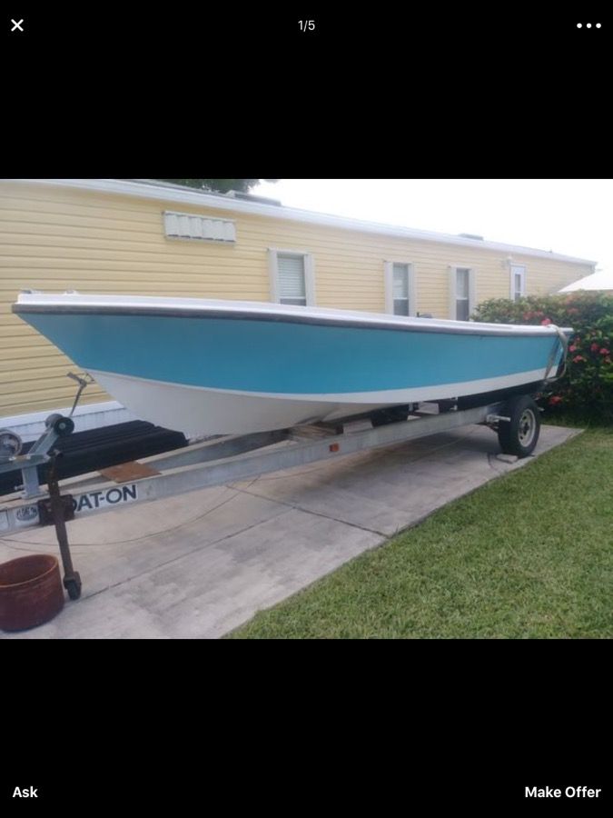 Mako 17 ft boat classic for Sale in Homestead, FL - OfferUp