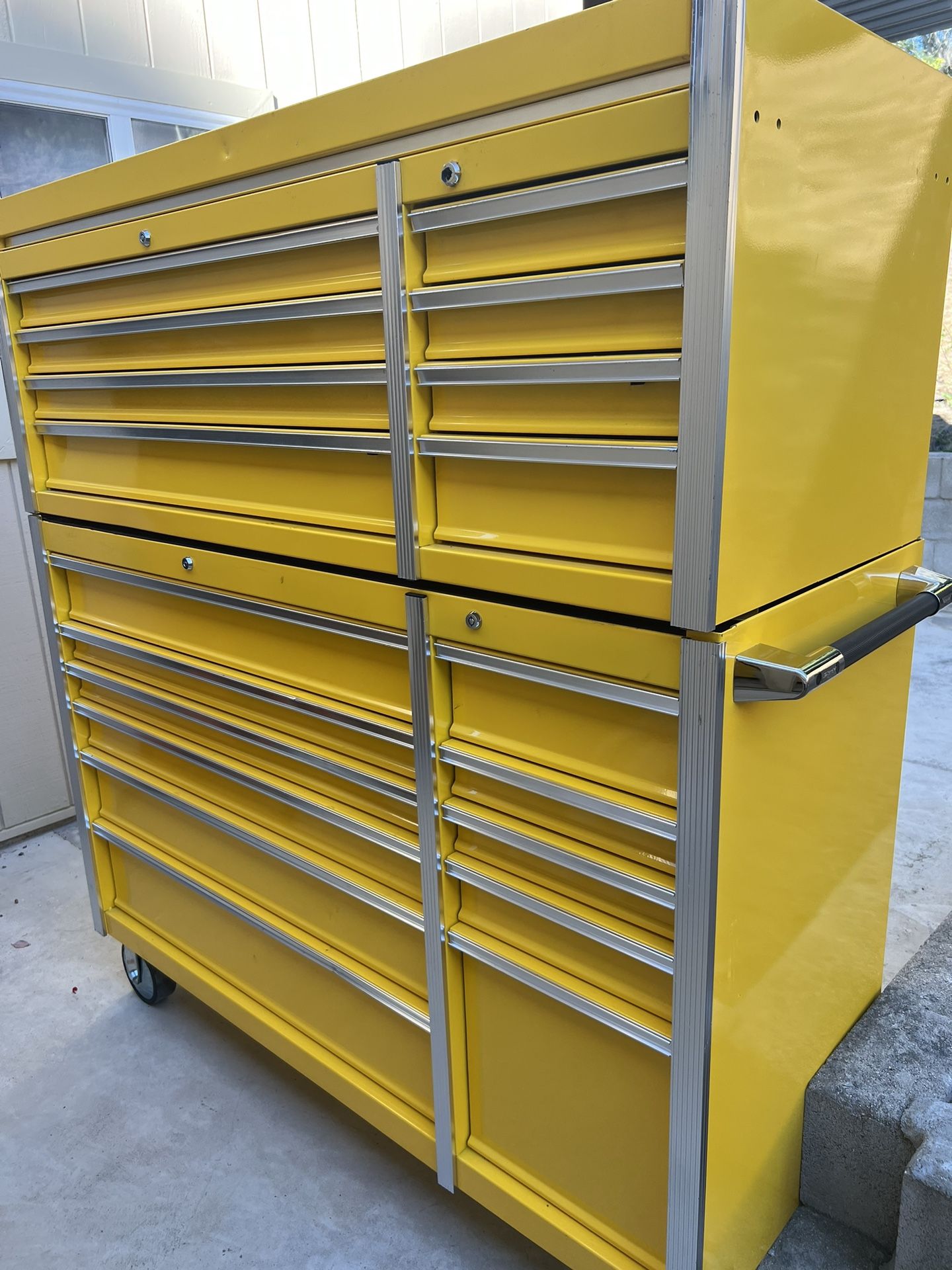 Large 56 Inch Tool Boxes, Top And Bottom Box for Sale in Fallbrook, CA ...