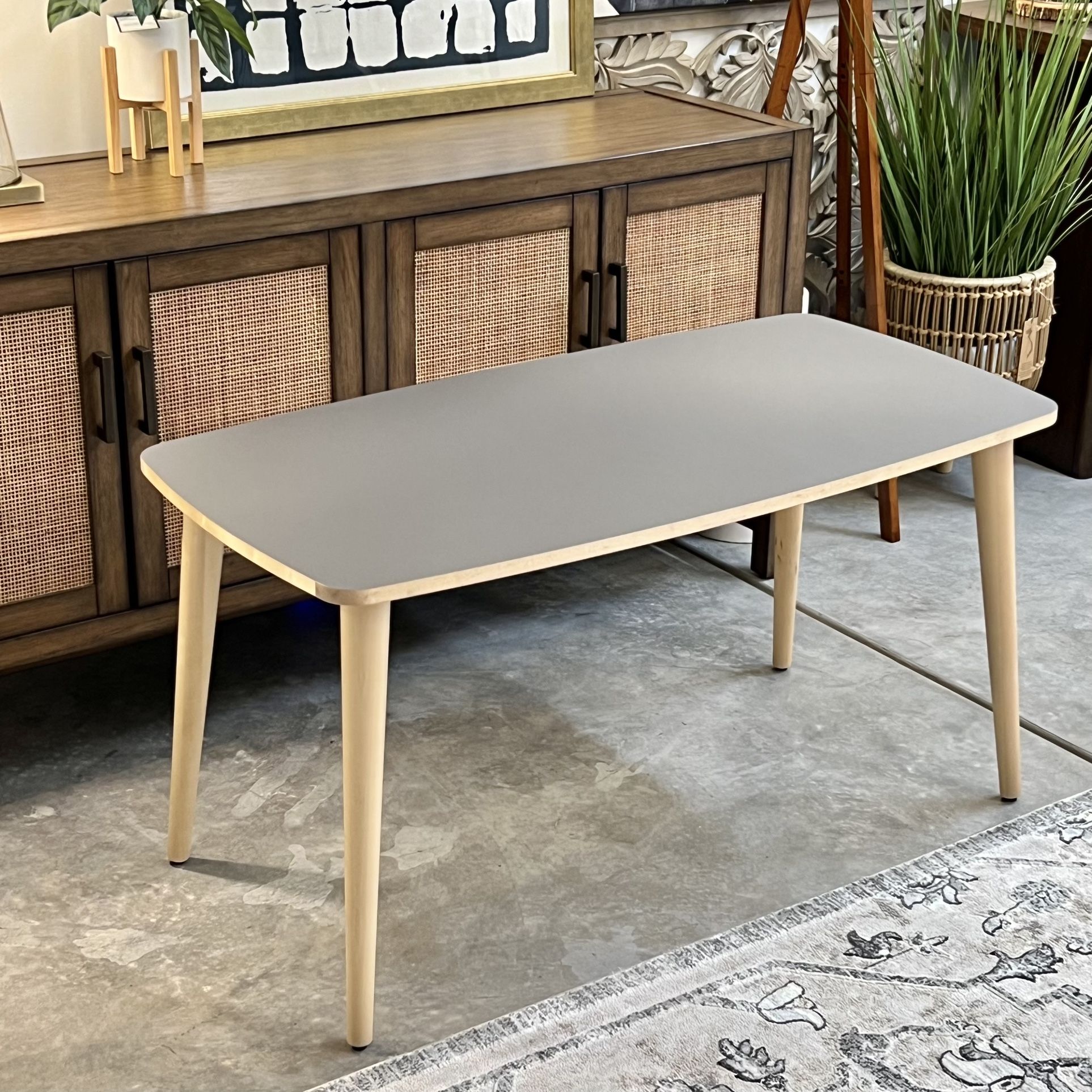 Brand New | AllModern Scandinavian Birch Wood Coffee Accent Table or ...