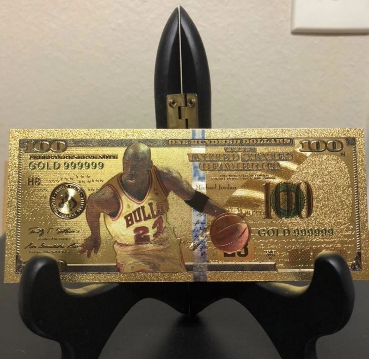 24k Gold Plated Michael Jordan Banknote for Sale in Orlando, FL - OfferUp