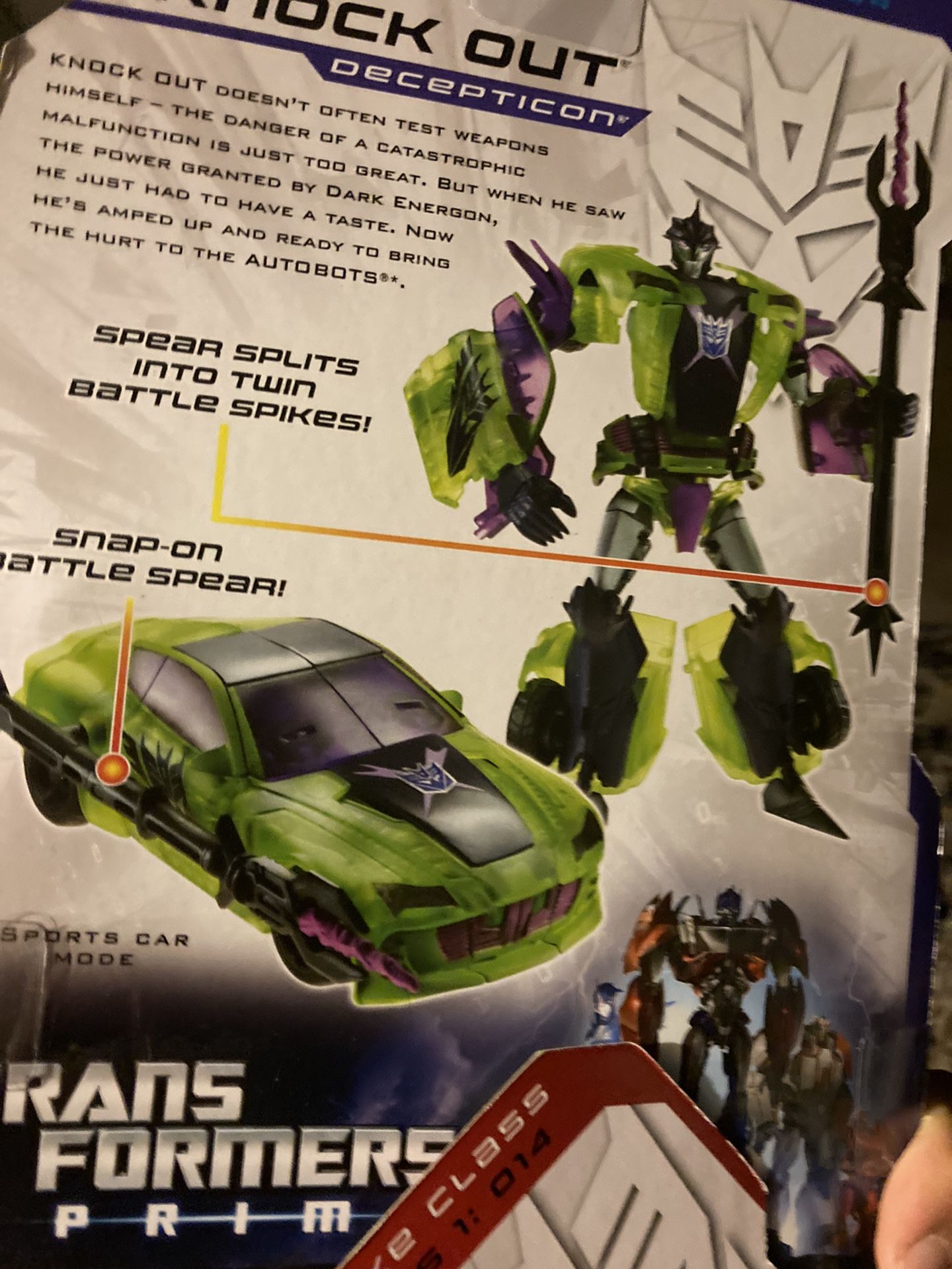 Transformers Prime Dark Energon