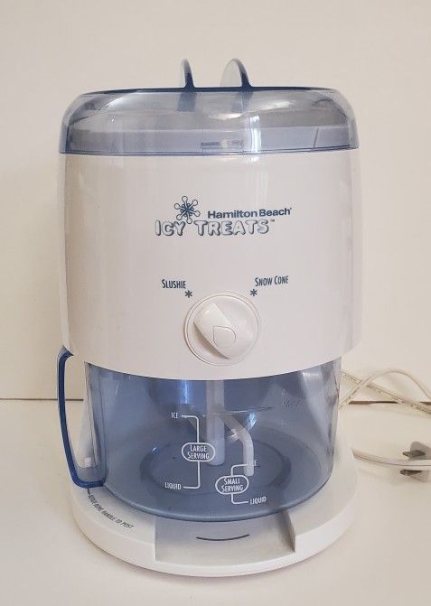 Hamilton Beach Snow Cone, Slushy, Icy, Frozen Drink Maker Clean Works ...