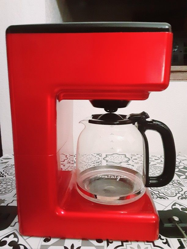 Nostalgia Electrics Red Retro Series Coffee Maker for Sale in Seattle ...