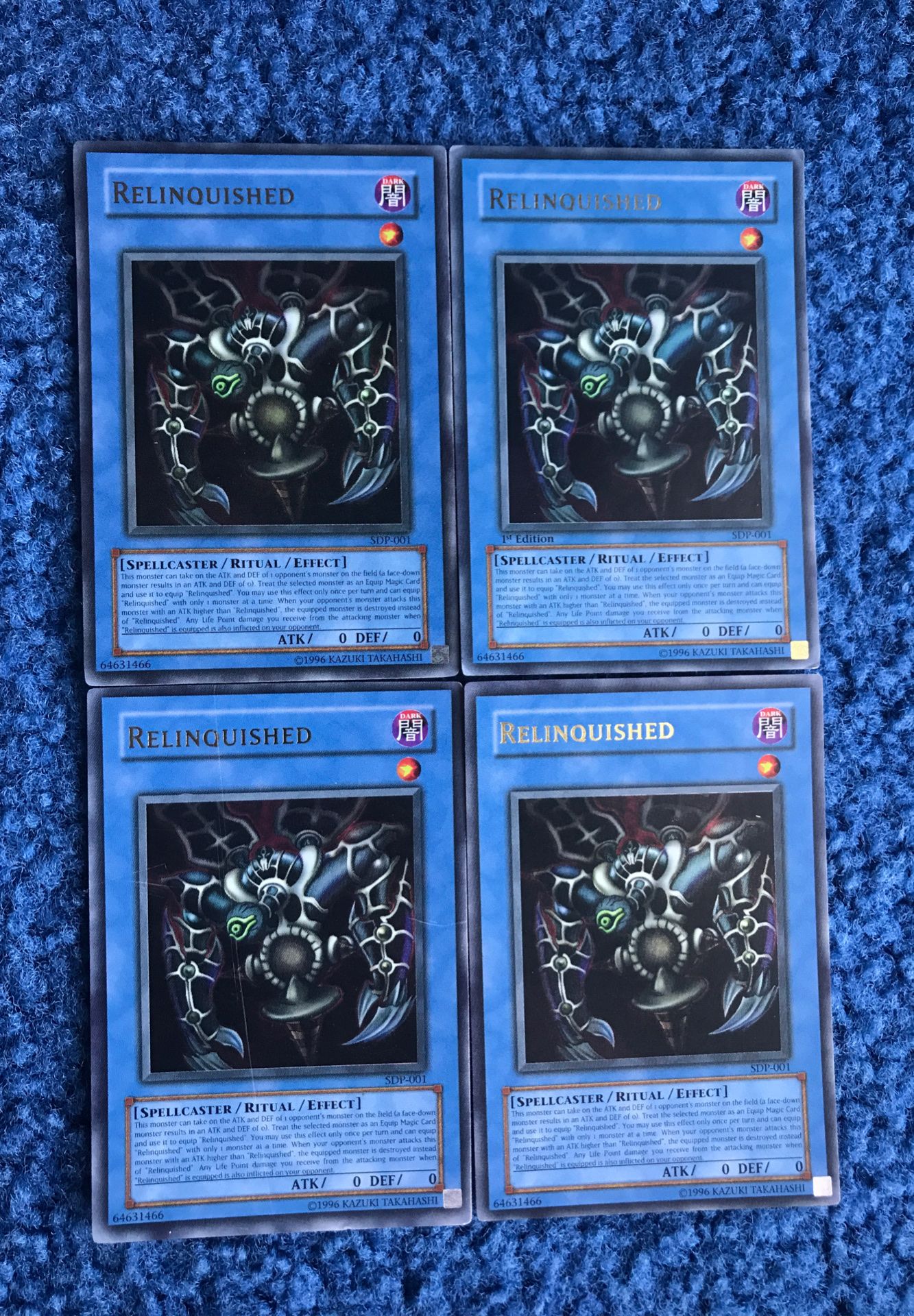 Relinquished Yugioh