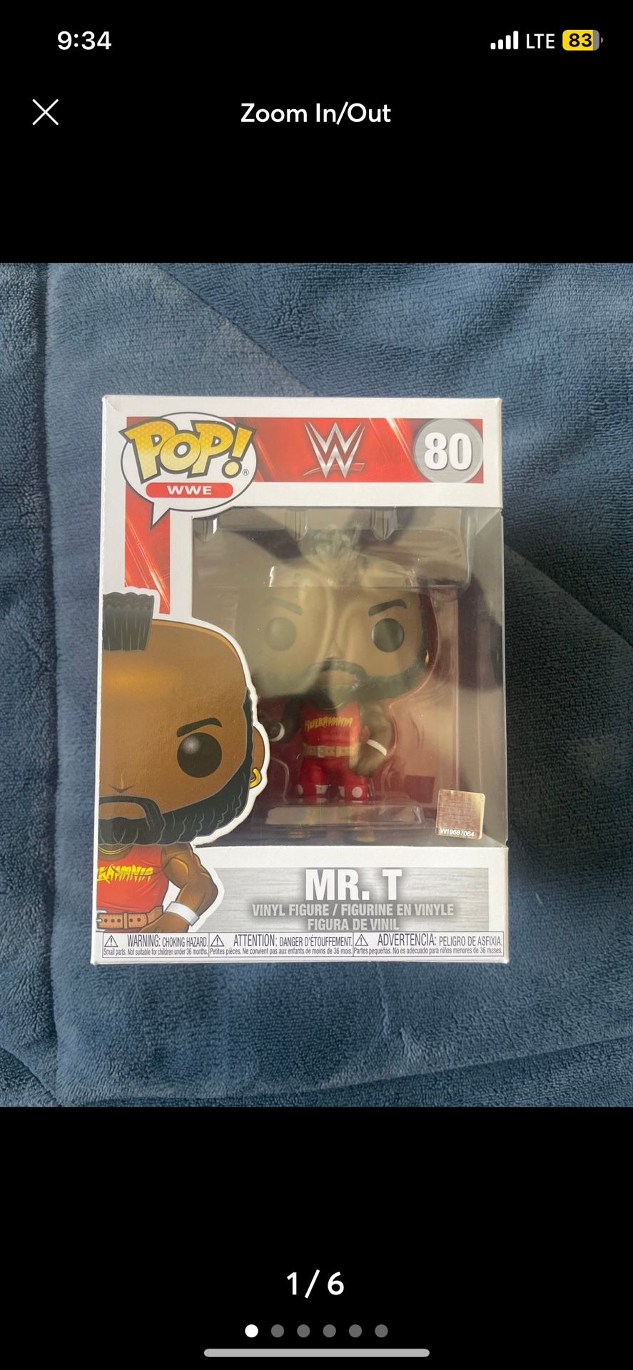 WWE Funko Pop - MR.T #80 for Sale in Riverside, CA - OfferUp