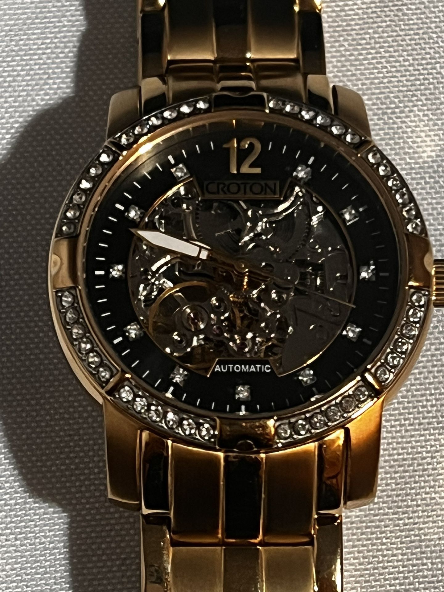 Croton Automatic Skeleton Watch Mens for Sale in Chino, CA - OfferUp