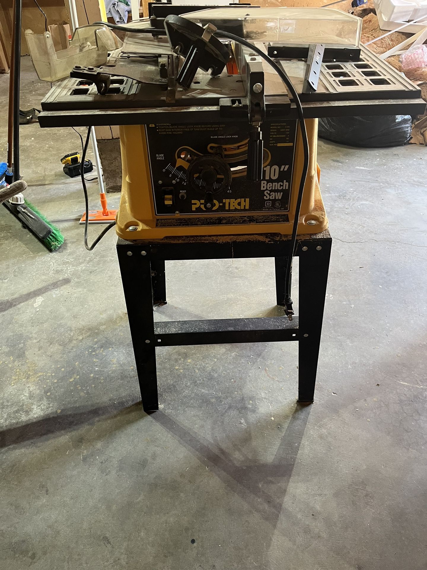 ProTech 10” Bench Saw for Sale in Woodway, WA - OfferUp