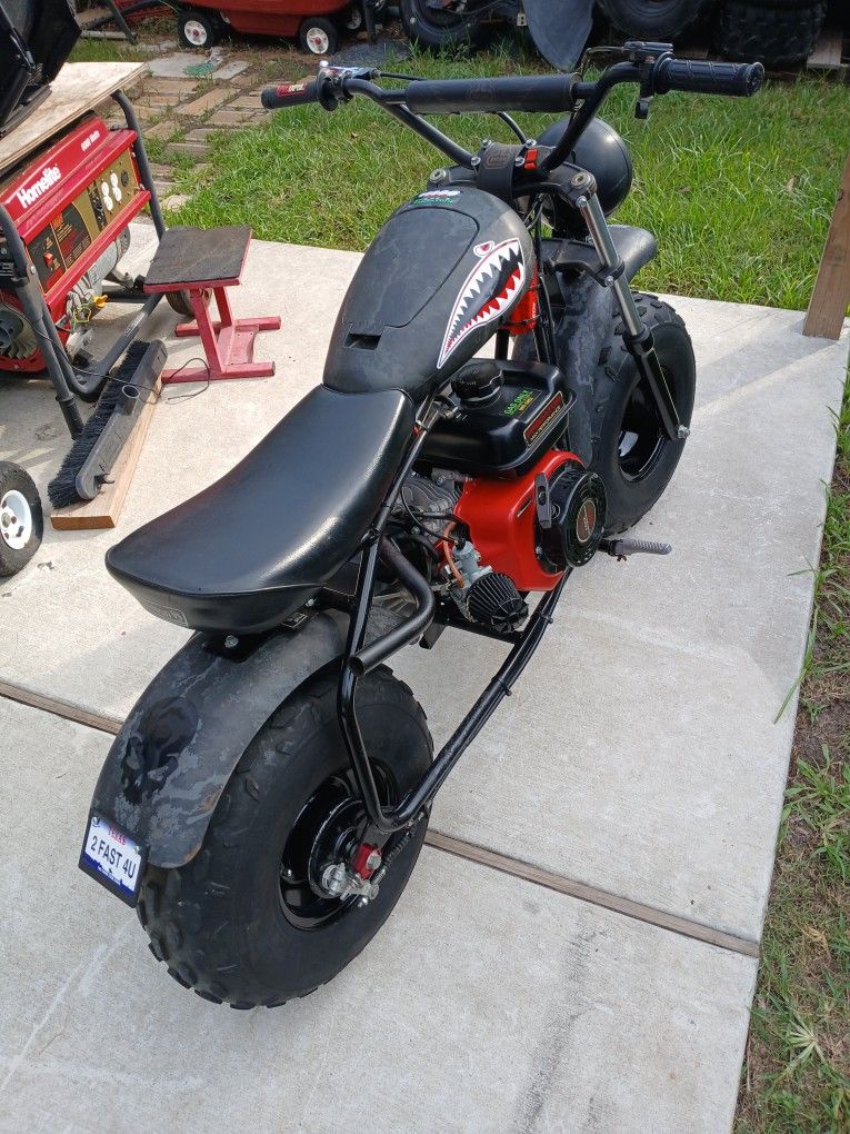 Coleman Mini Bike 224cc Predator Swap With Riser Stablizer Kit ...