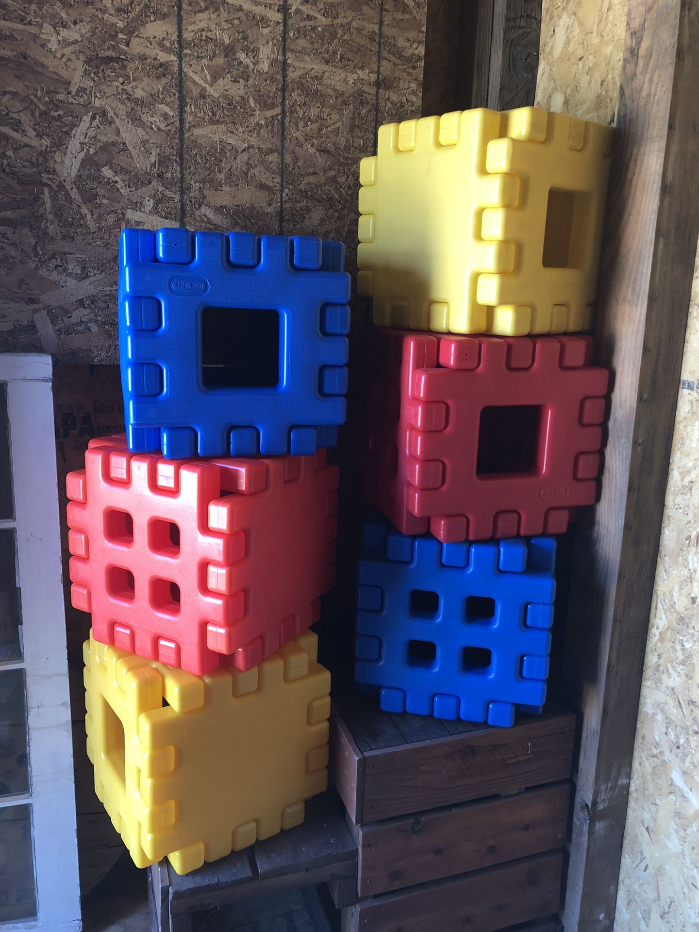 Little Tikes Big Waffle Blocks (2 Sets/36 Blocks) for Sale in Menifee ...