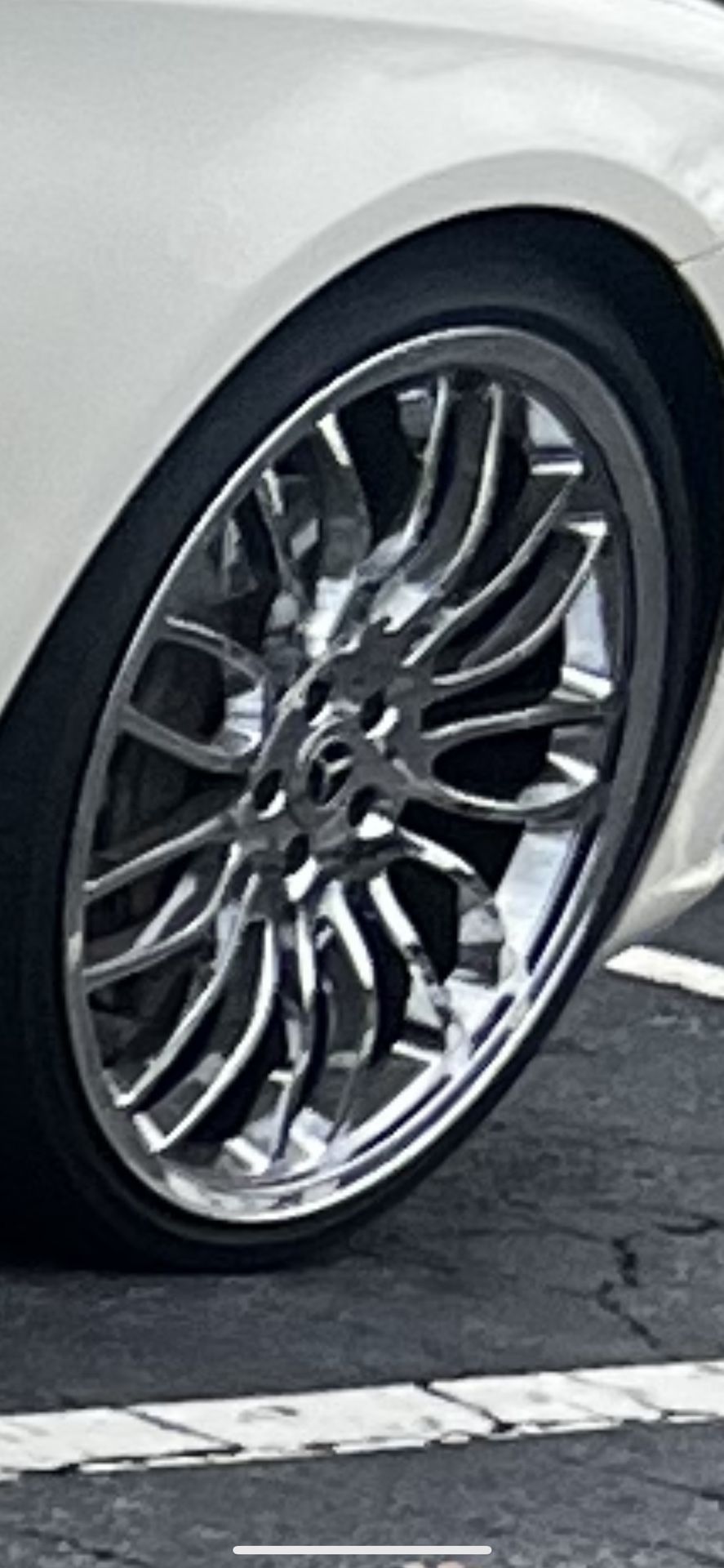 14 Mercedes S550 Chrome 22 Inch staggered for Sale in Charlotte, NC ...