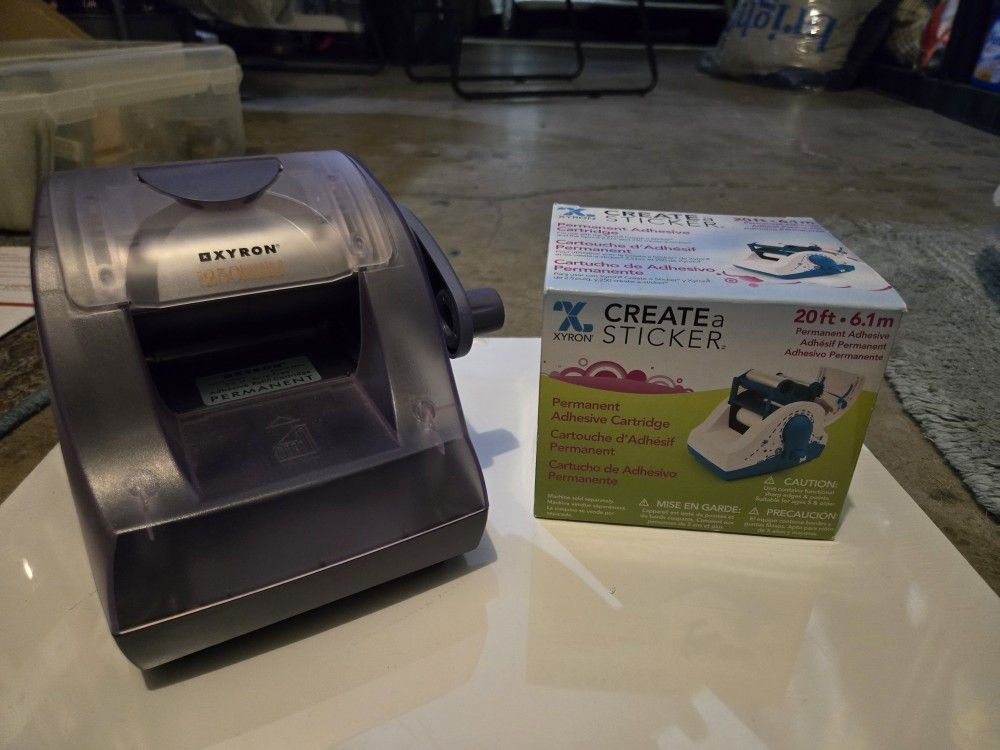 Xyron Sticker Maker + Refill for Sale in Huntington Beach, CA - OfferUp