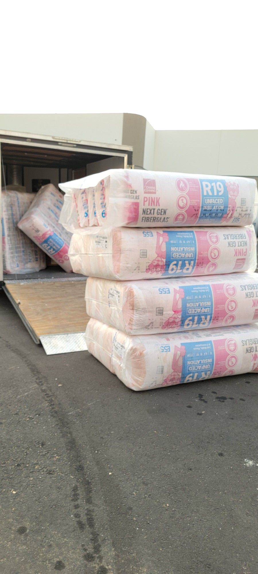 R19 Owens Corning Insulation 15" X 93" X 6.5" (77.5 Sqft) for Sale in ...