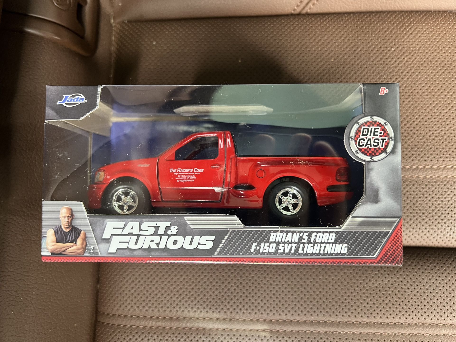 JADA FAST & FURIOUS BRIAN'S FORD F150 SVT LIGHTNING PICKUP TRUCK 1:24 ...