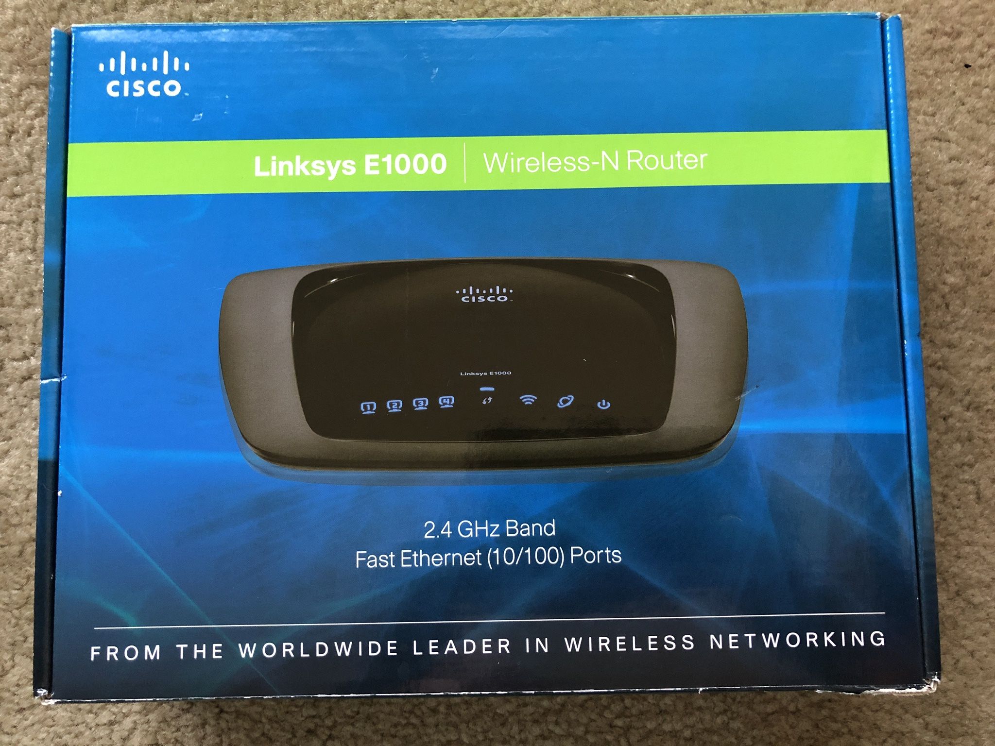 Cisco Linksys E1000 Wireless Setup