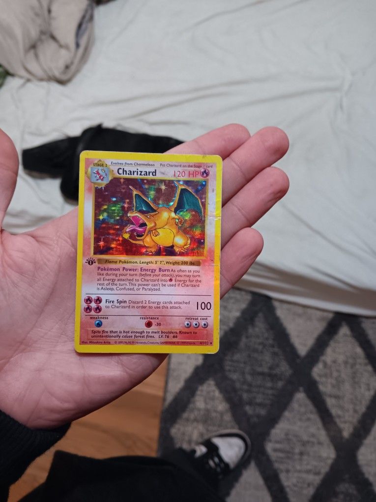 First Edition Charizard In Good Condition for Sale in Monterey, CA ...