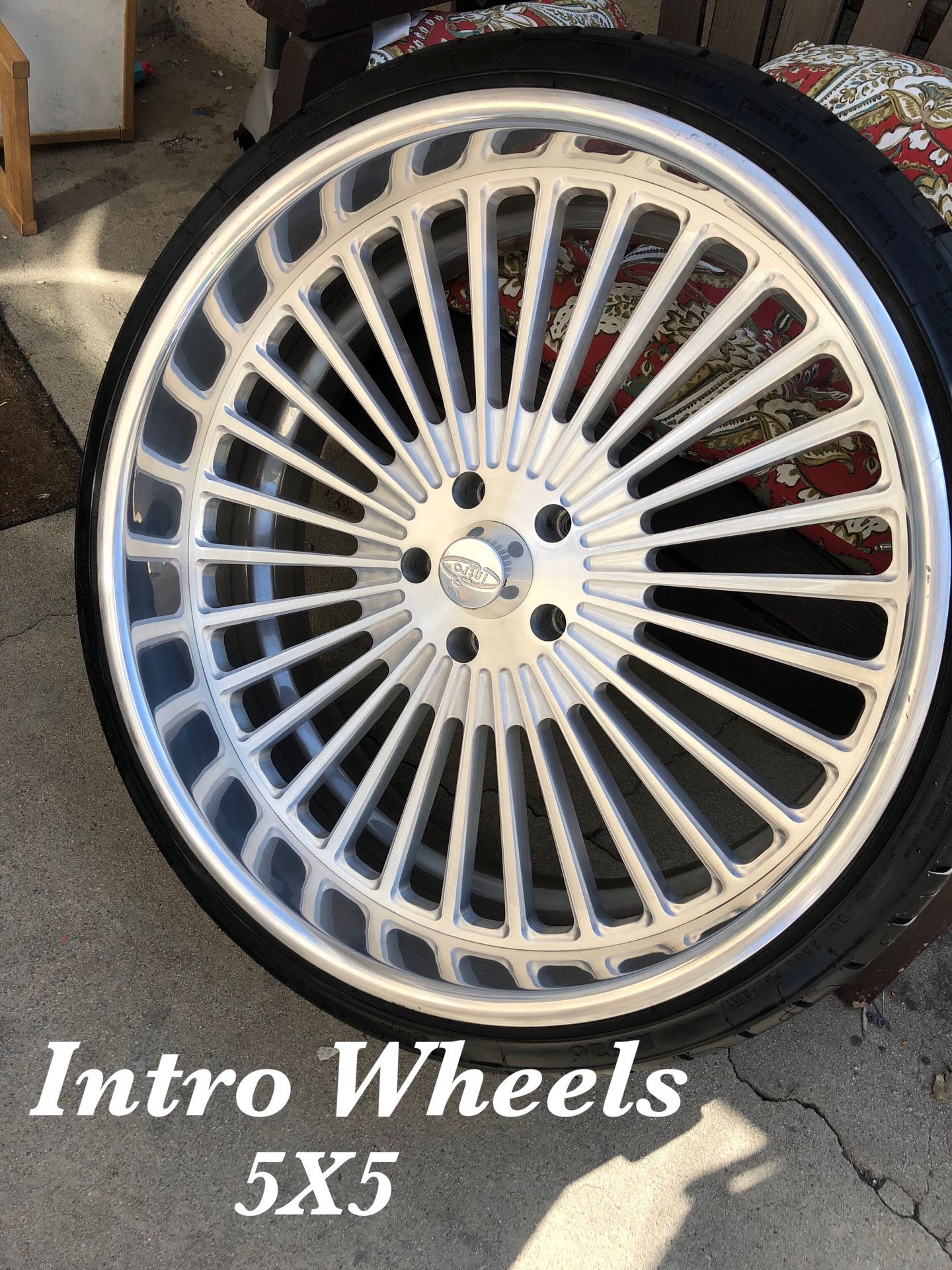 INTRO WHEELS 22x9 24x11 w/ Tires for Sale in Lakewood, CA - OfferUp